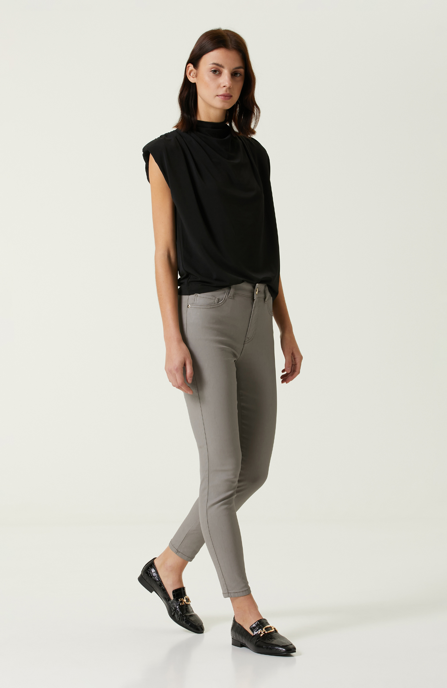 Slim Fit Vizon Denim Pantolon Slim Fit Vizon Denim Pantolon