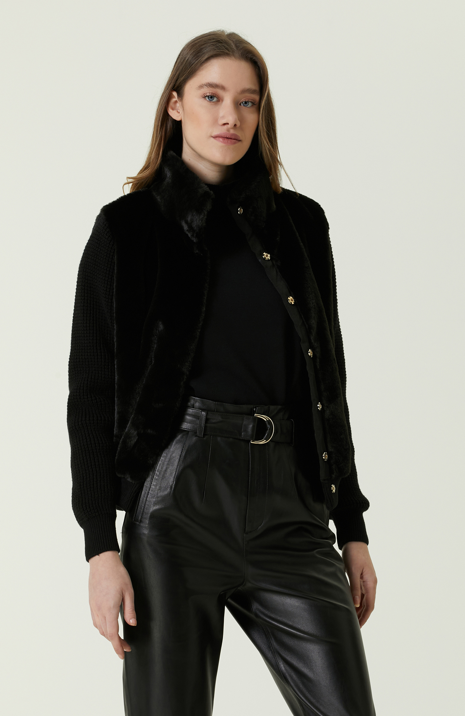 Basic Fit Siyah Ceket