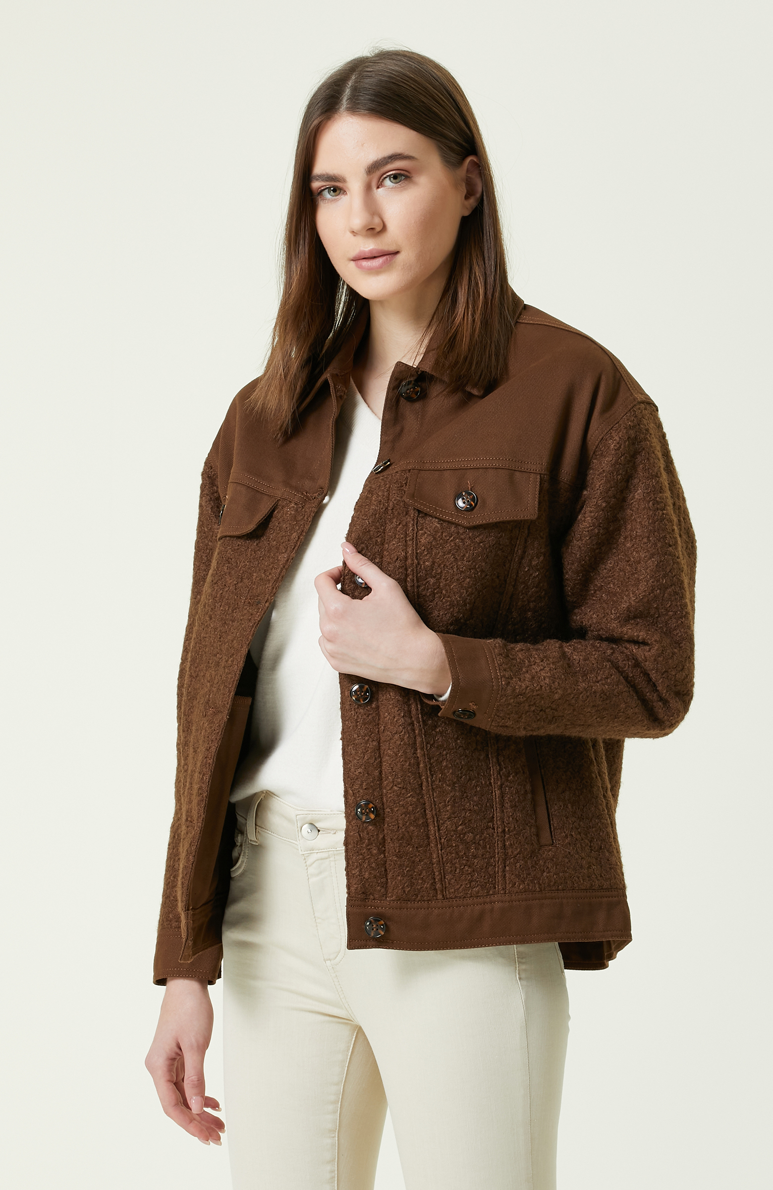 Basic Fit Kahverengi Denim Mont Basic Fit Kahverengi Denim Mont