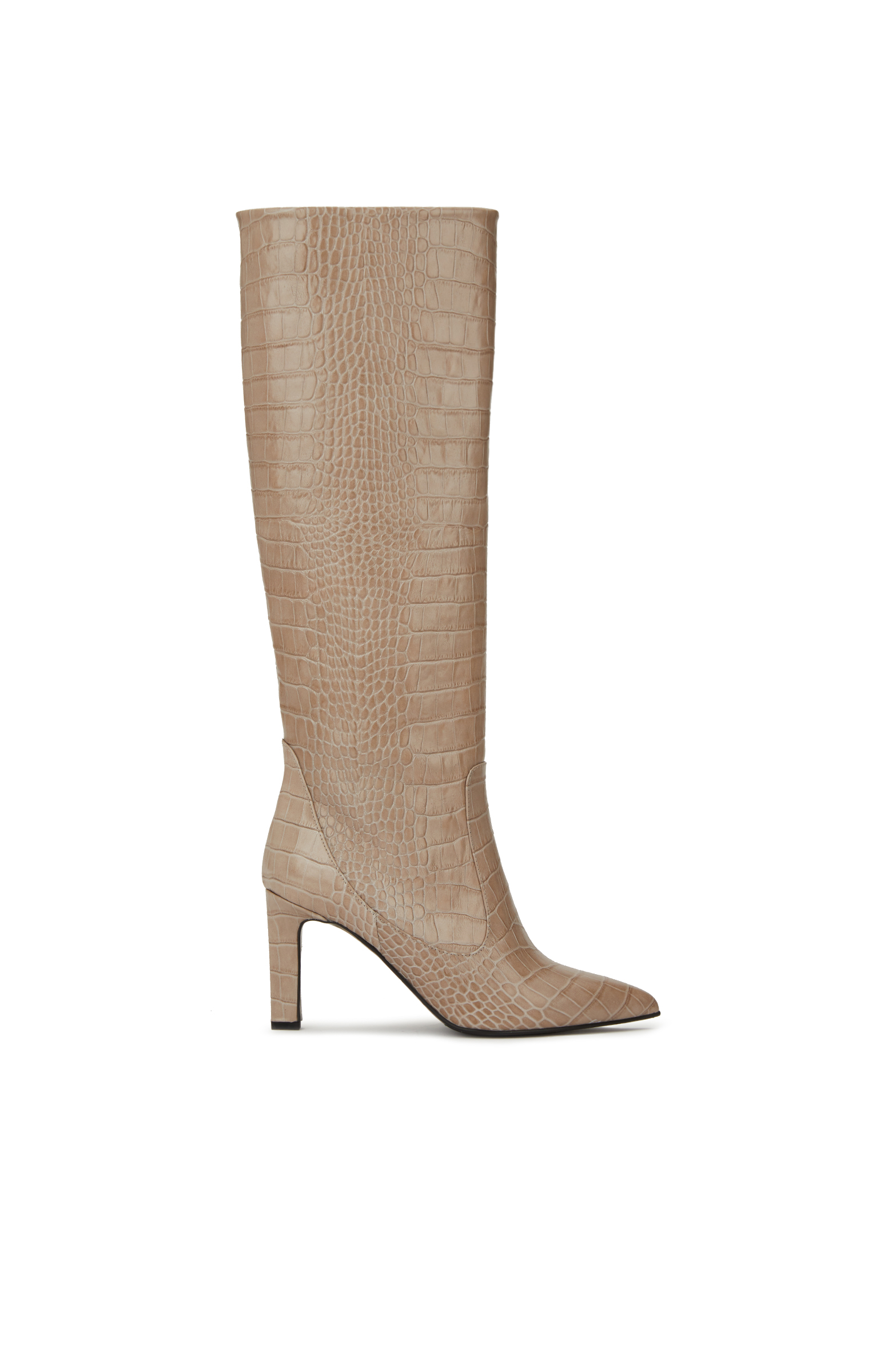 Vizon Kadın Deri Çizme