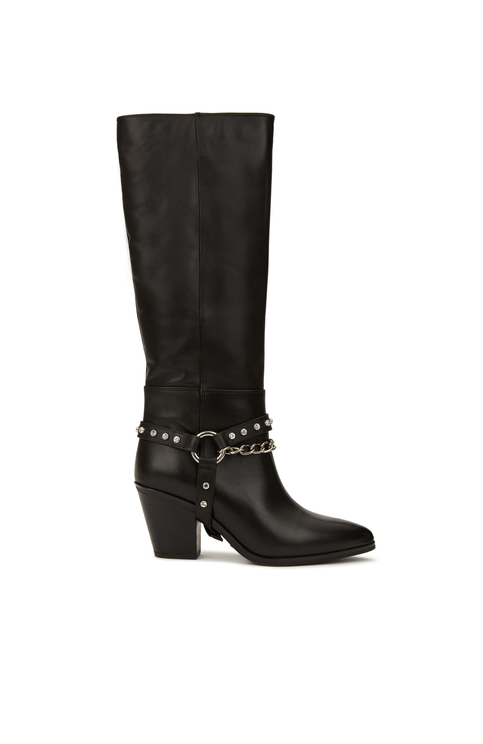 Siyah Kadın Deri Çizme