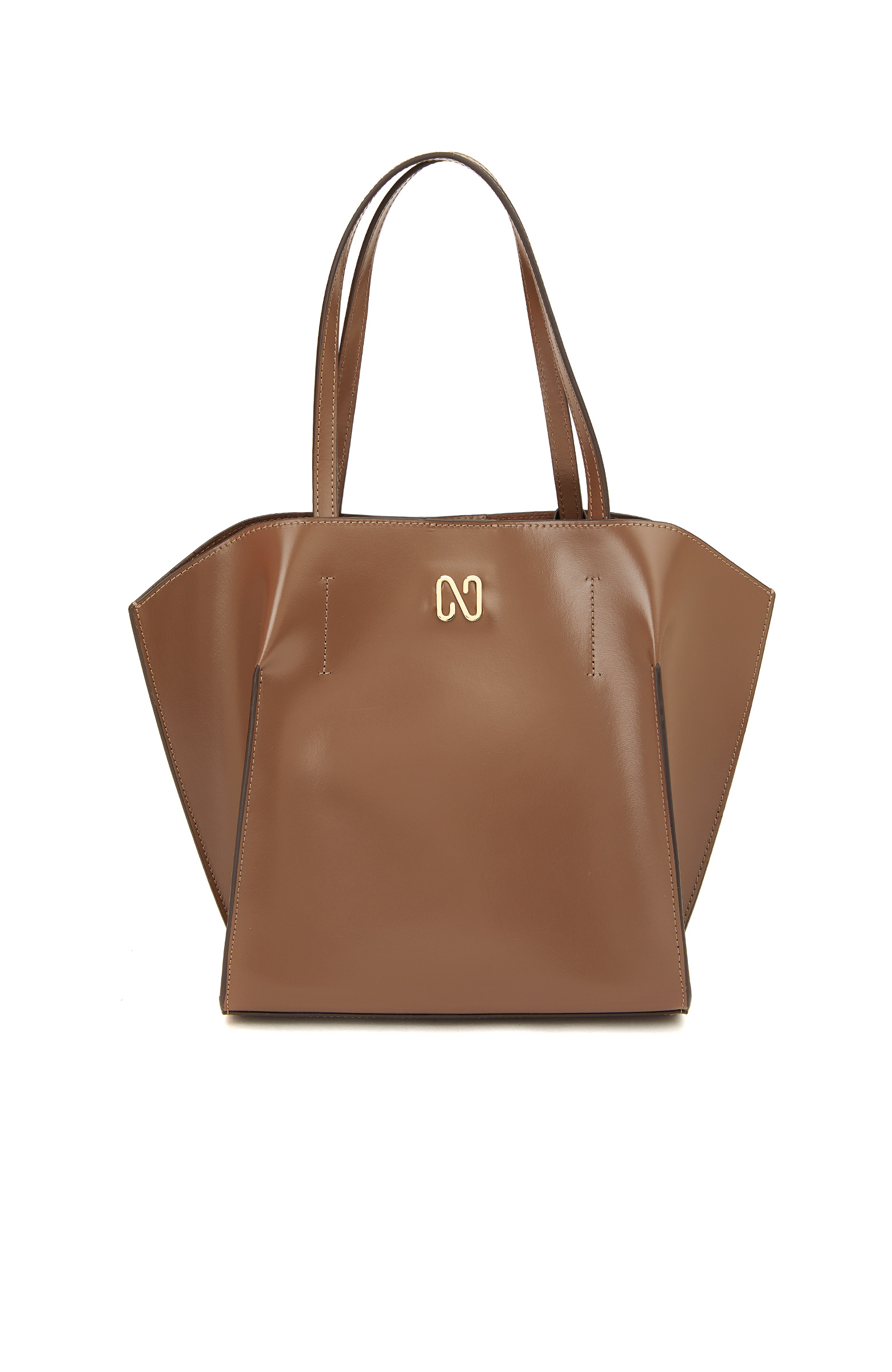 Vizon Kadın Deri Omuz Çantası