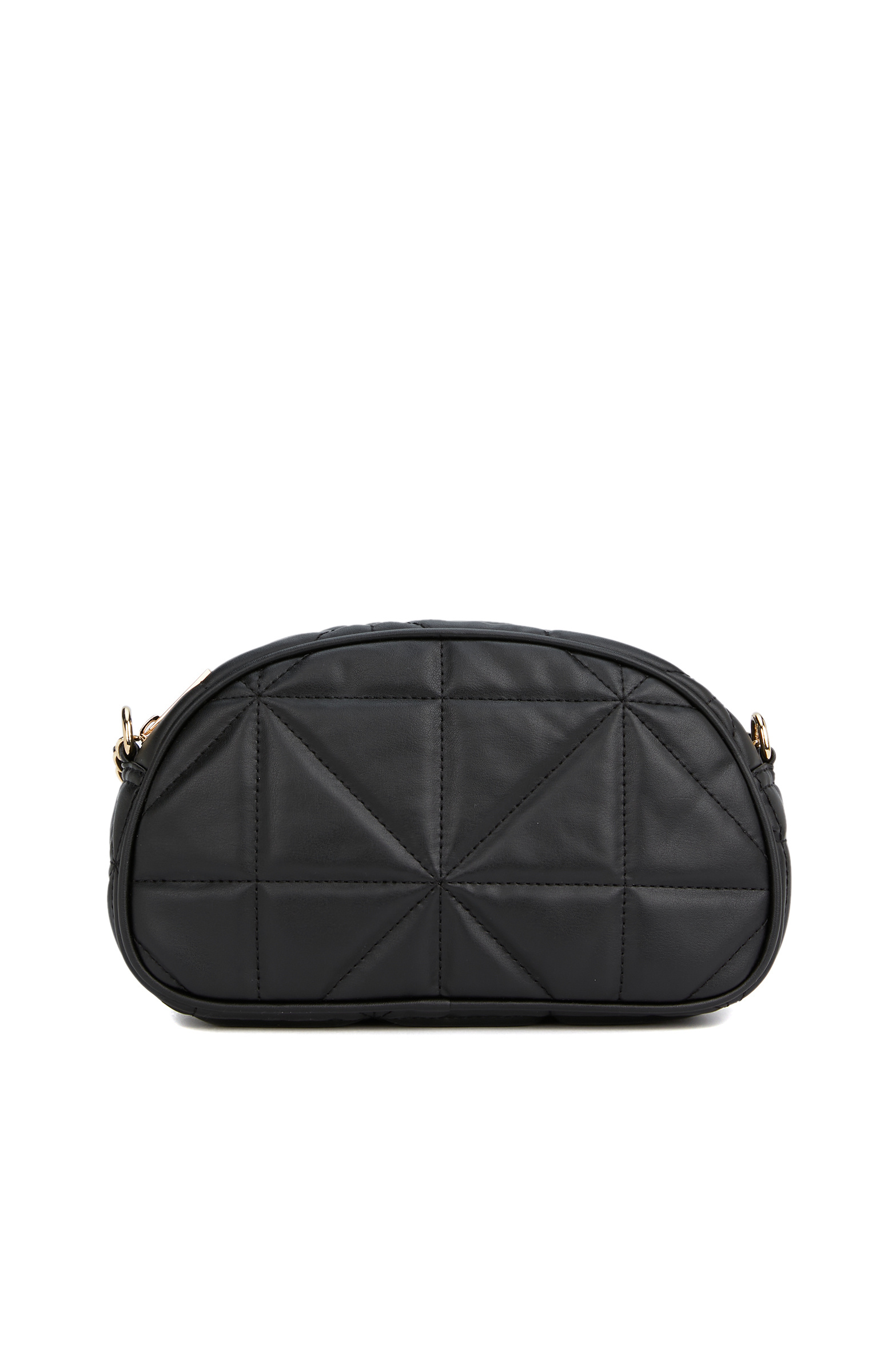 Siyah Kapitoneli Kadın Omuz Çantası