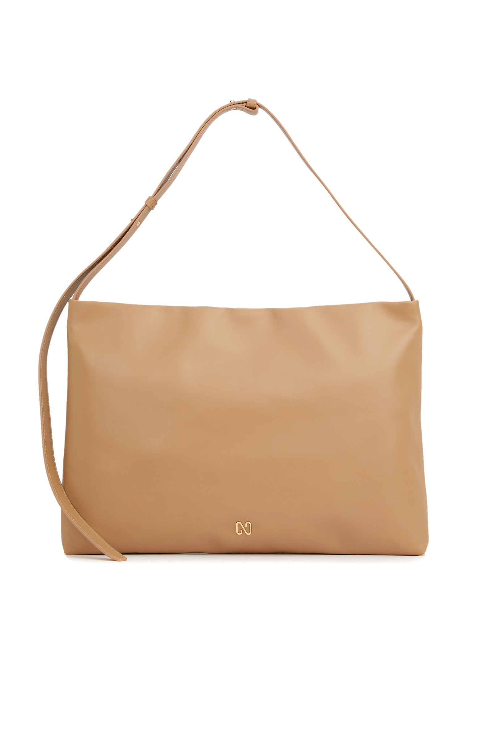 Camel Kadın Deri Omuz Çantası