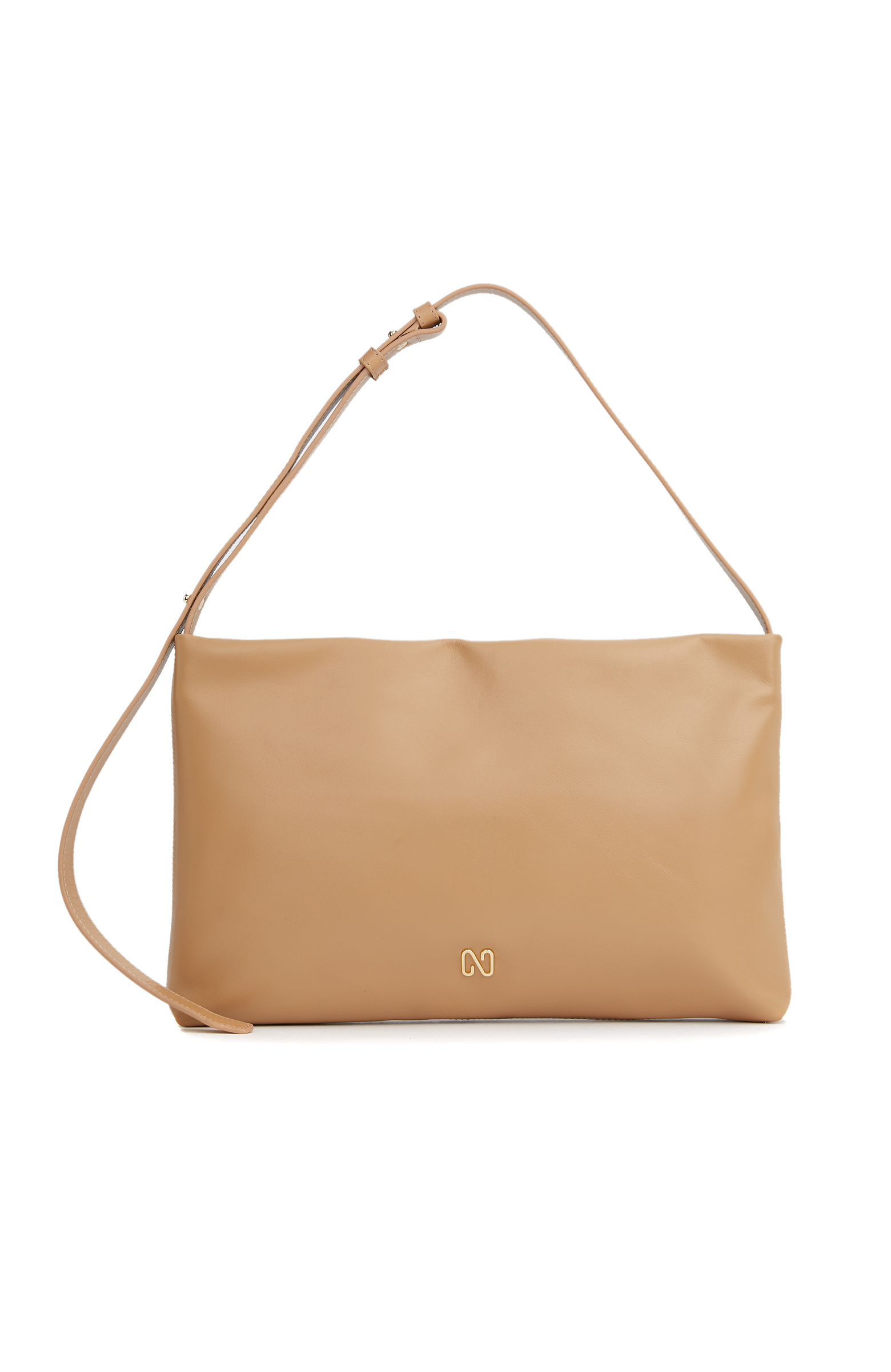 Camel Kadın Deri Omuz Çantası