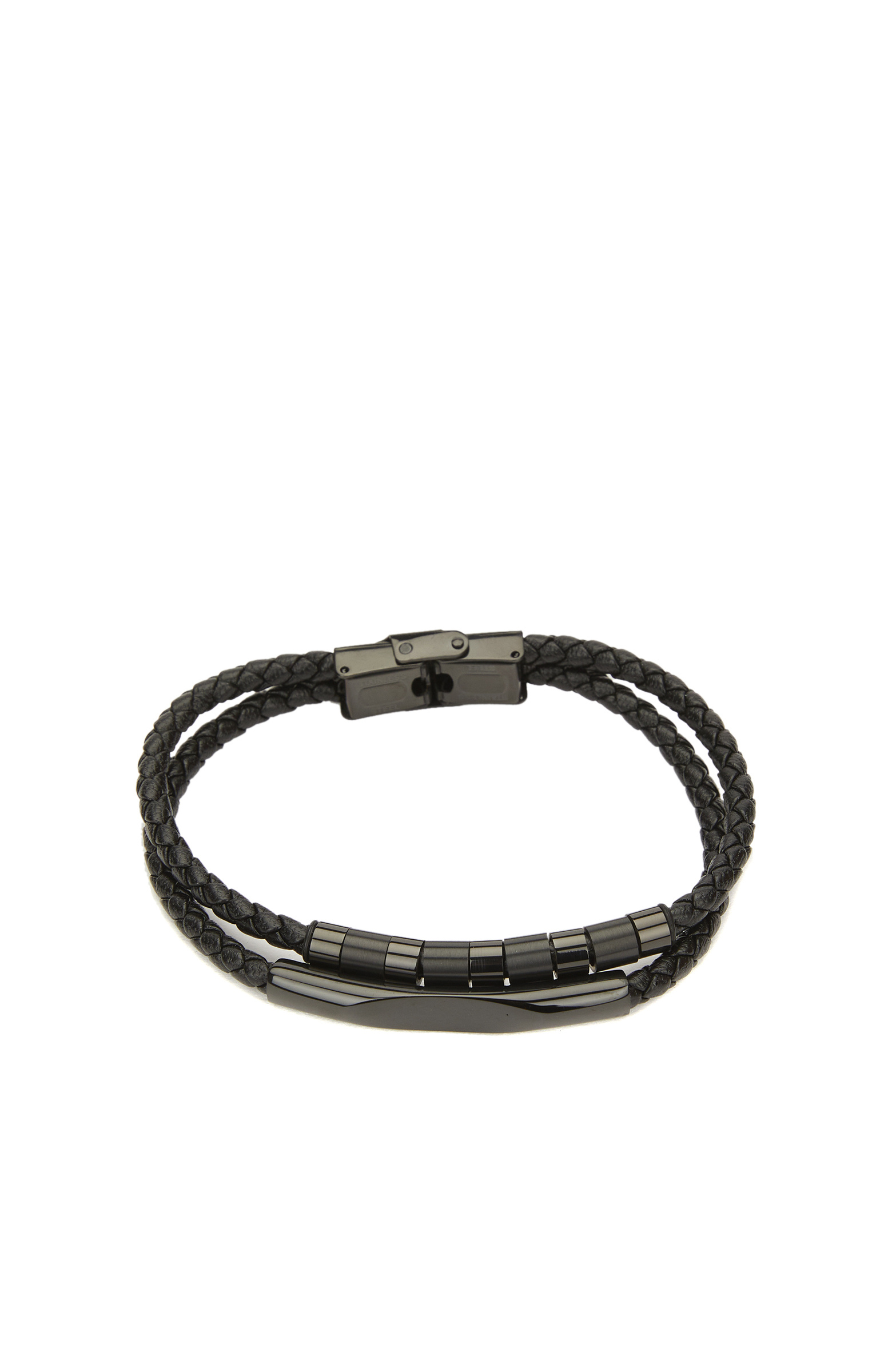 Siyah Erkek Deri Bileklik