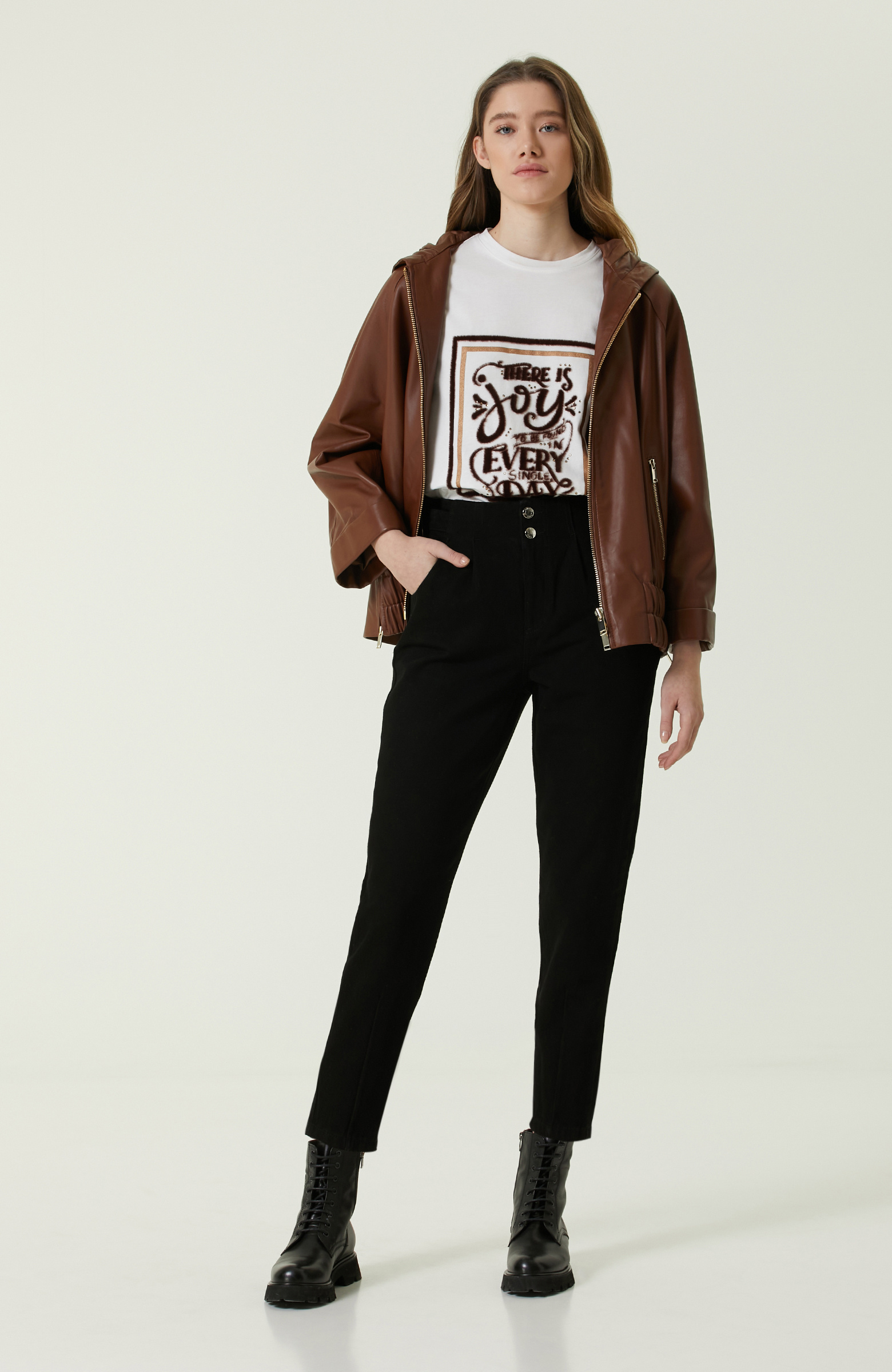 Skinny Fit Siyah Jean Pantolon