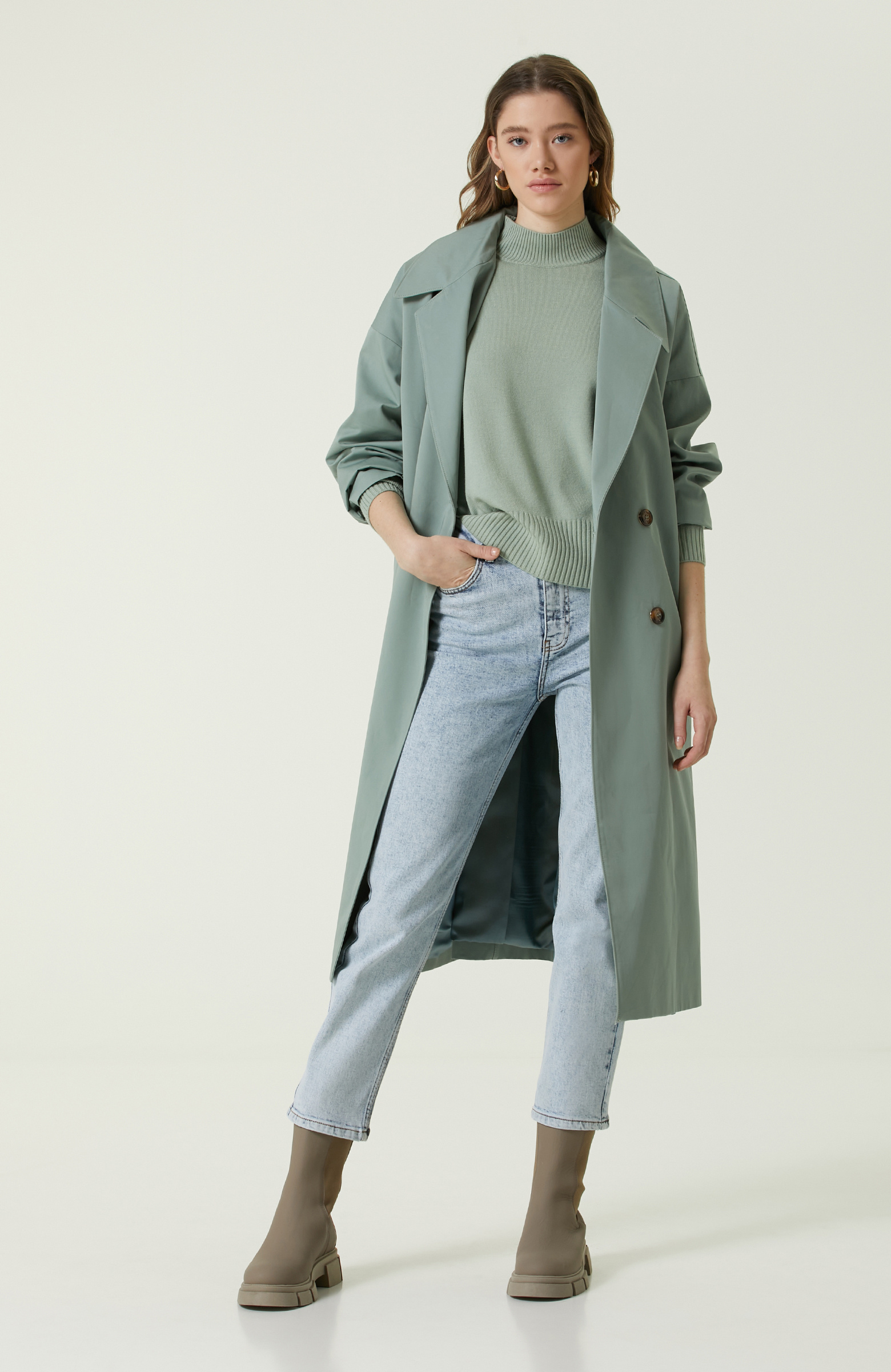 Basic Fit Mavi Jean Pantolon