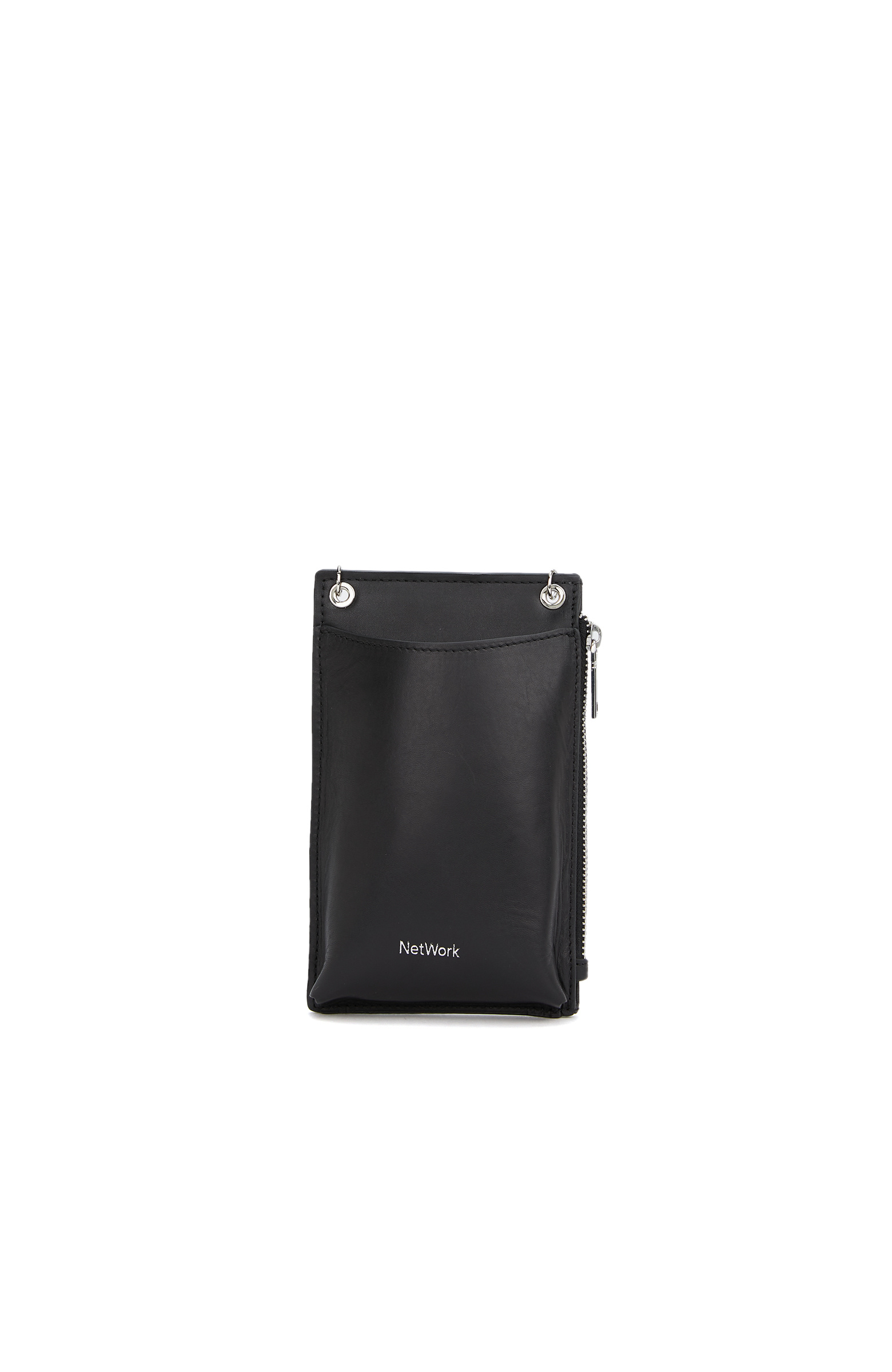 Siyah Kadın Deri Omuz Çantası