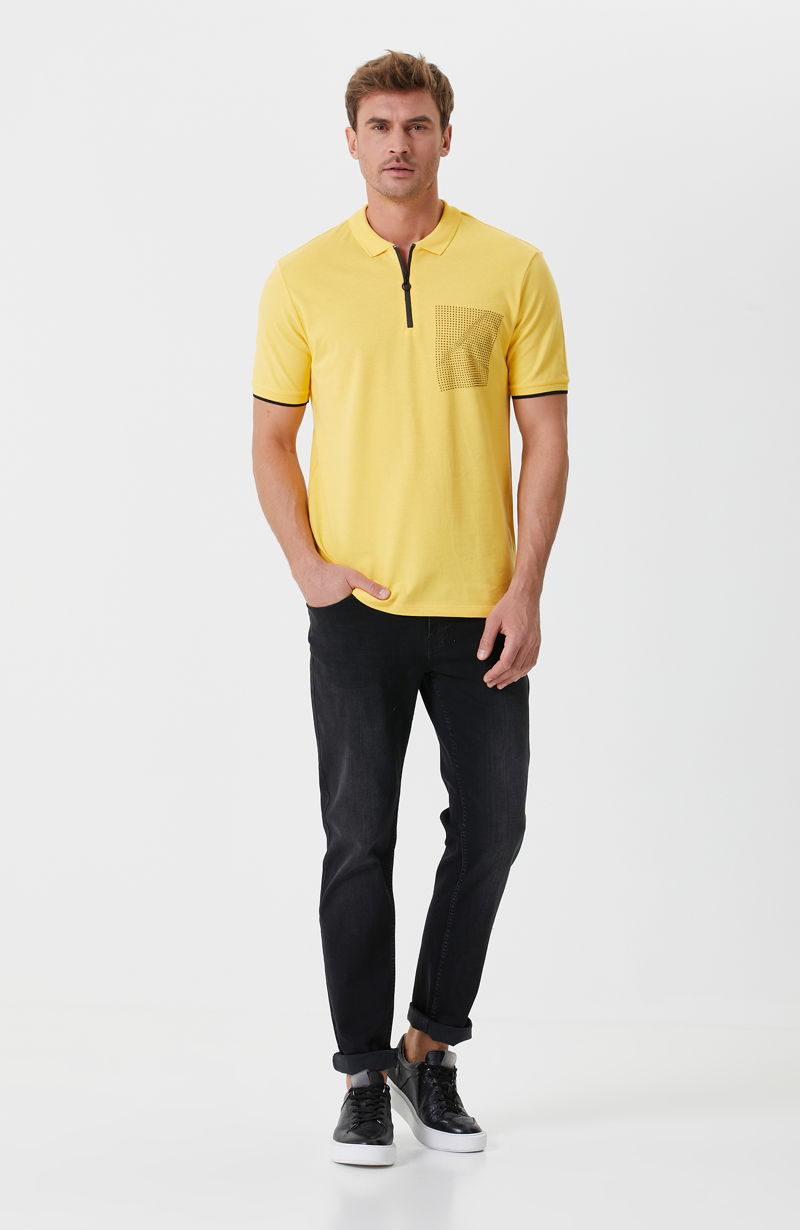 Slim Fit Antrasit Denim Pantolon Slim Fit Antrasit Denim Pantolon
