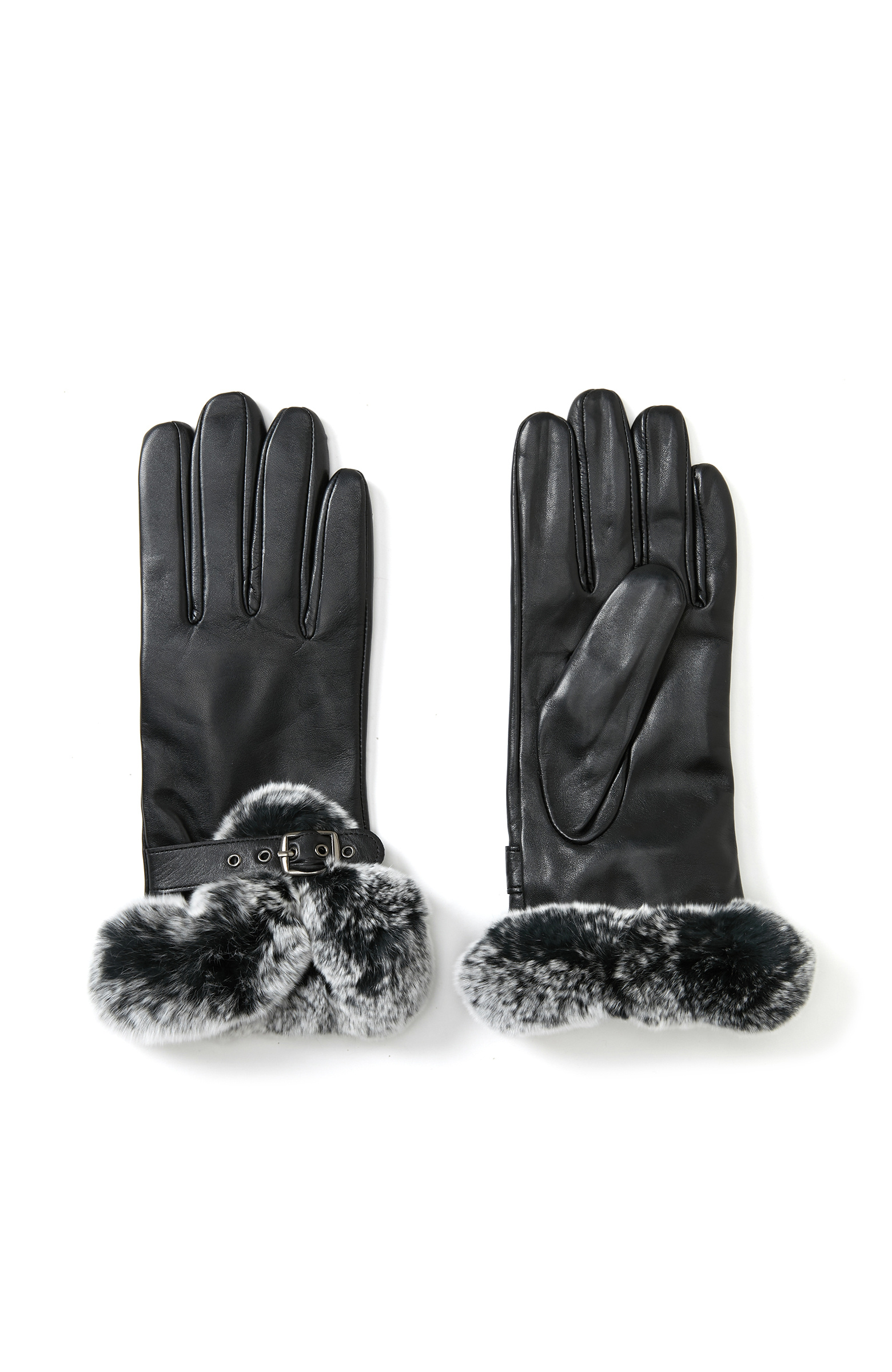 Siyah Kadın Yün Eldiven