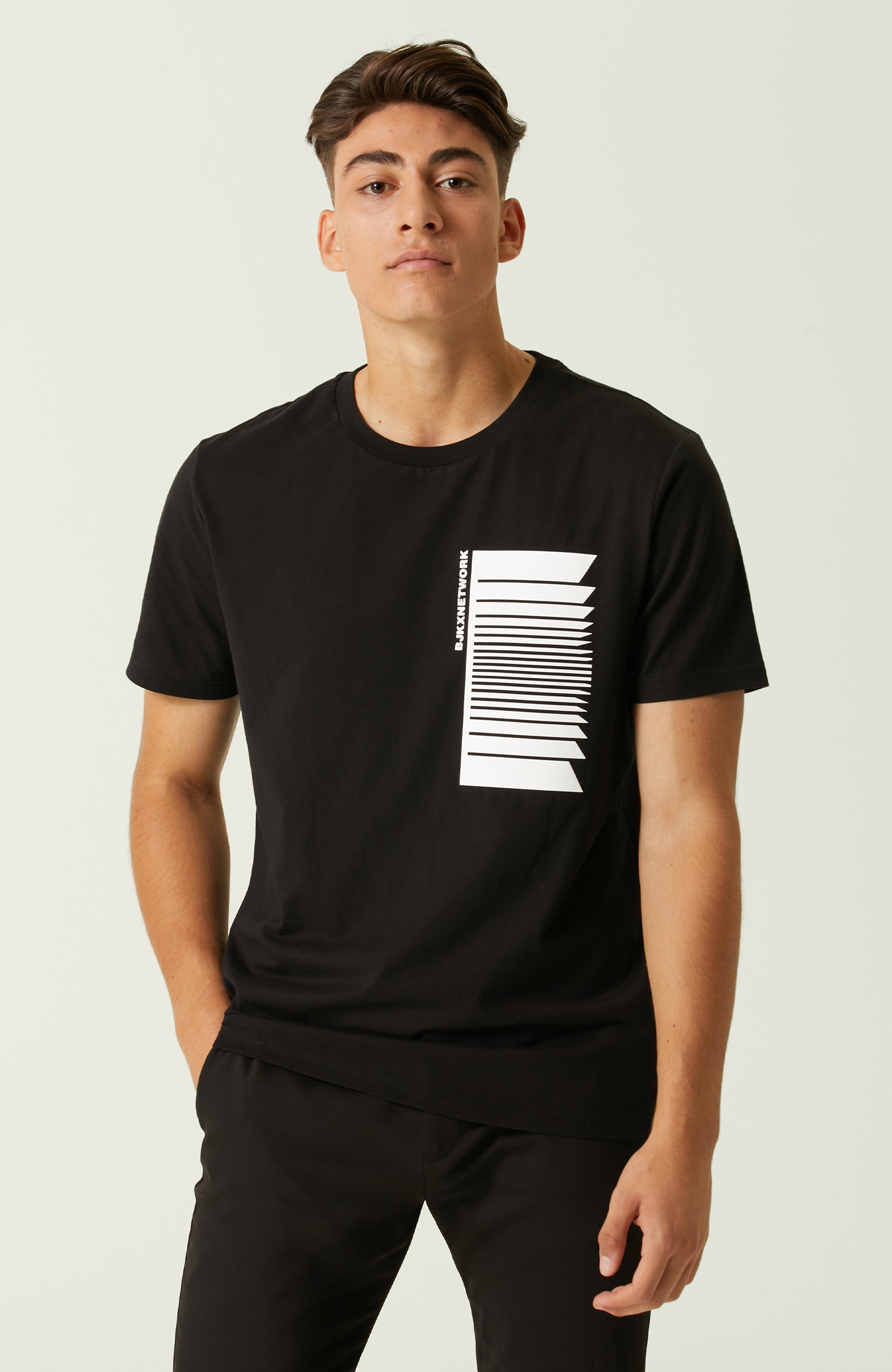 BJK Comfort Fit Siyah T-shirt