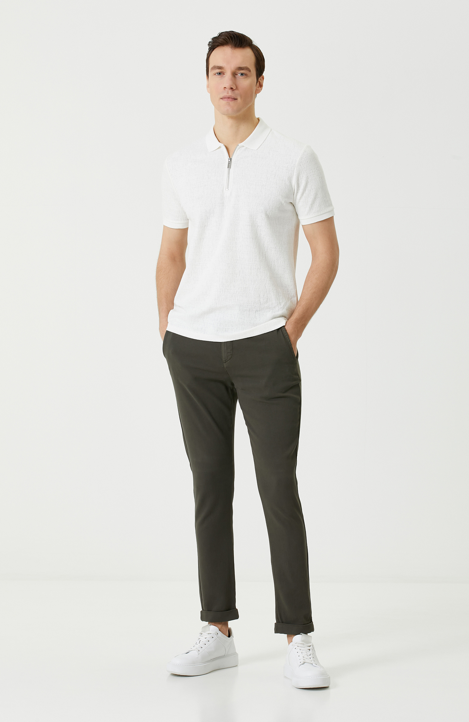 Jogger Fit Haki Pantolon