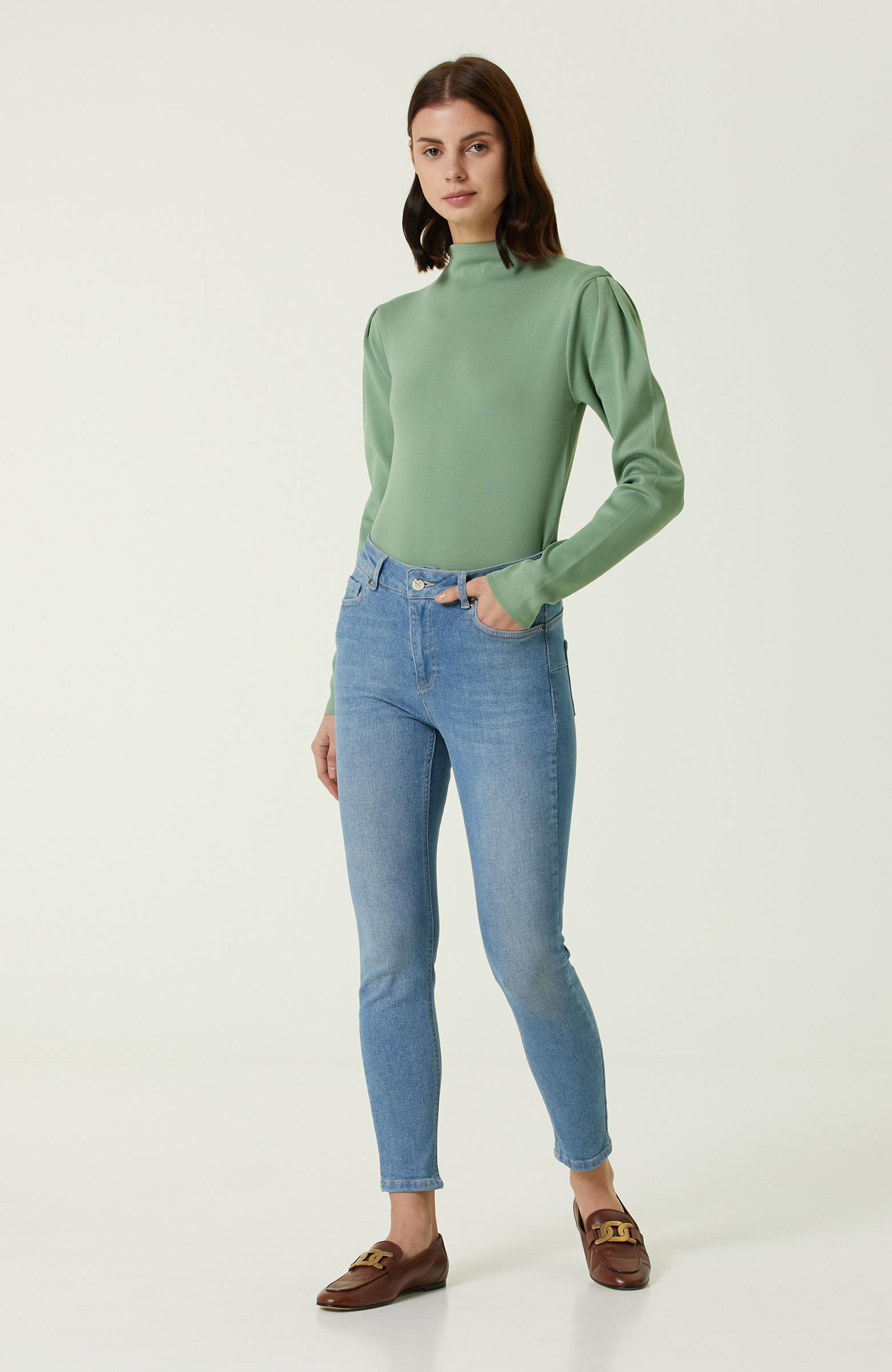 Skinny Fit Mavi Denim Pantolon