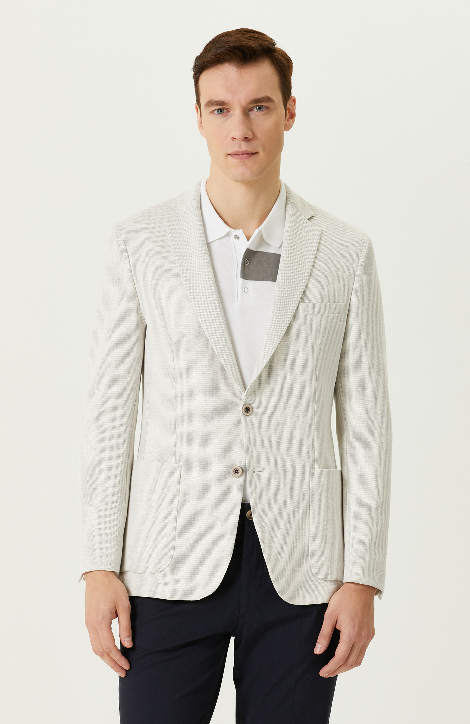 Natale Taş Jersey Ceket