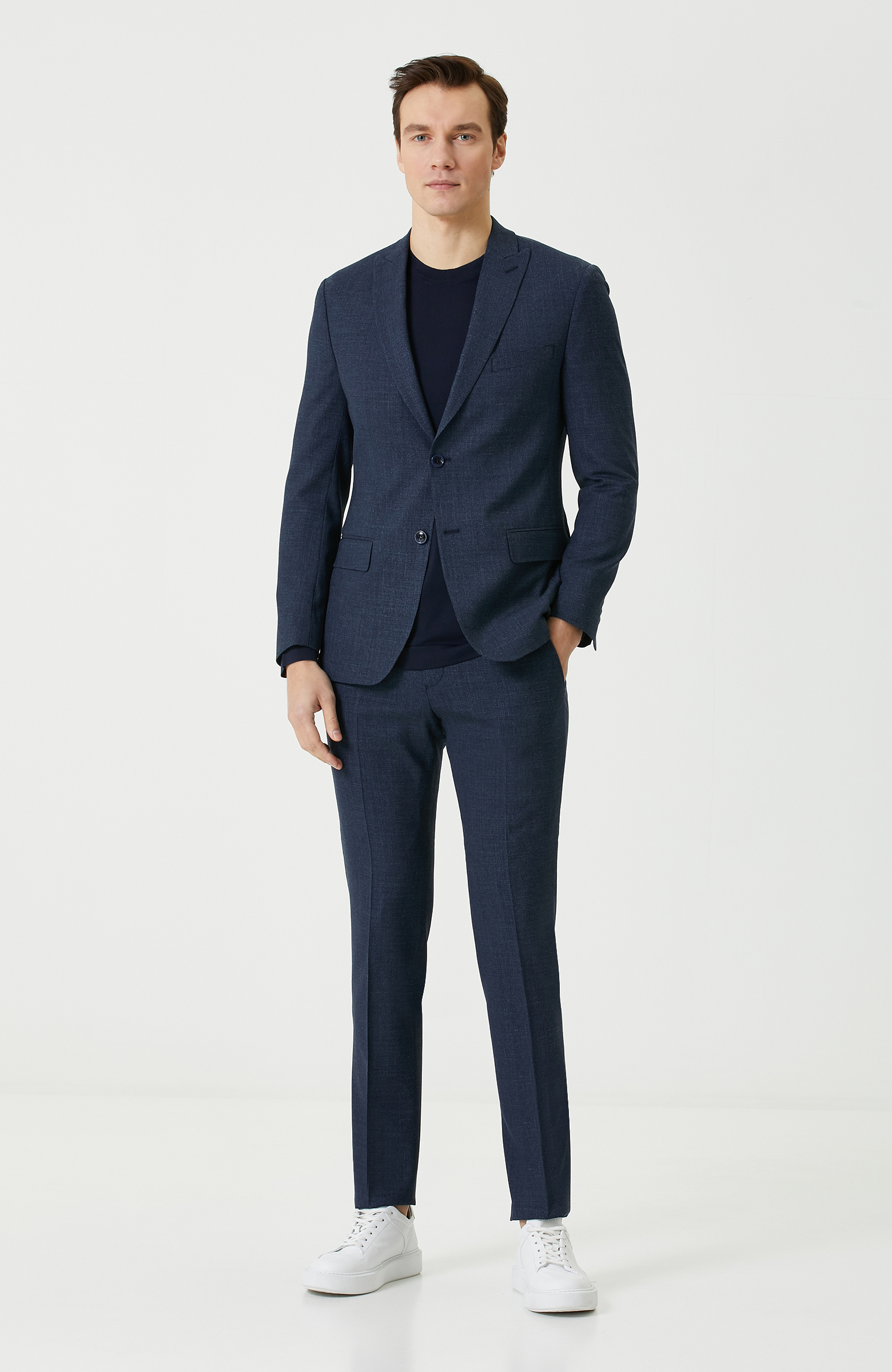 Slim Fit Limited Loro Piano Yün İpek Takım Elbise Slim Fit Limited Loro Piano Yün İpek Takım Elbise