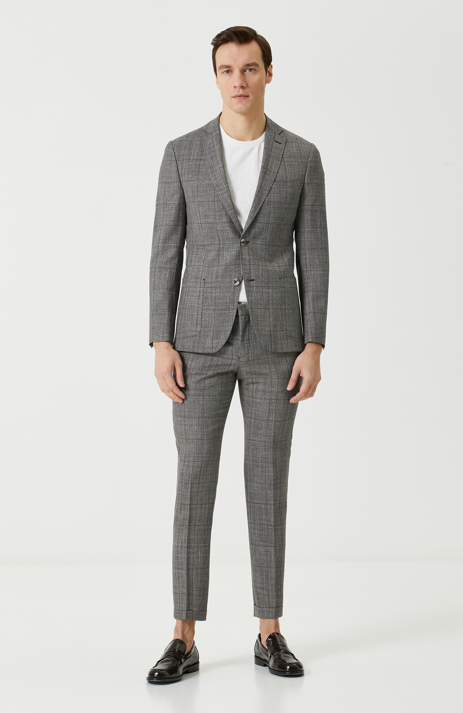 Slim Fit Limited Loro Piano Yün İpek Takım Elbise Slim Fit Limited Loro Piano Yün İpek Takım Elbise
