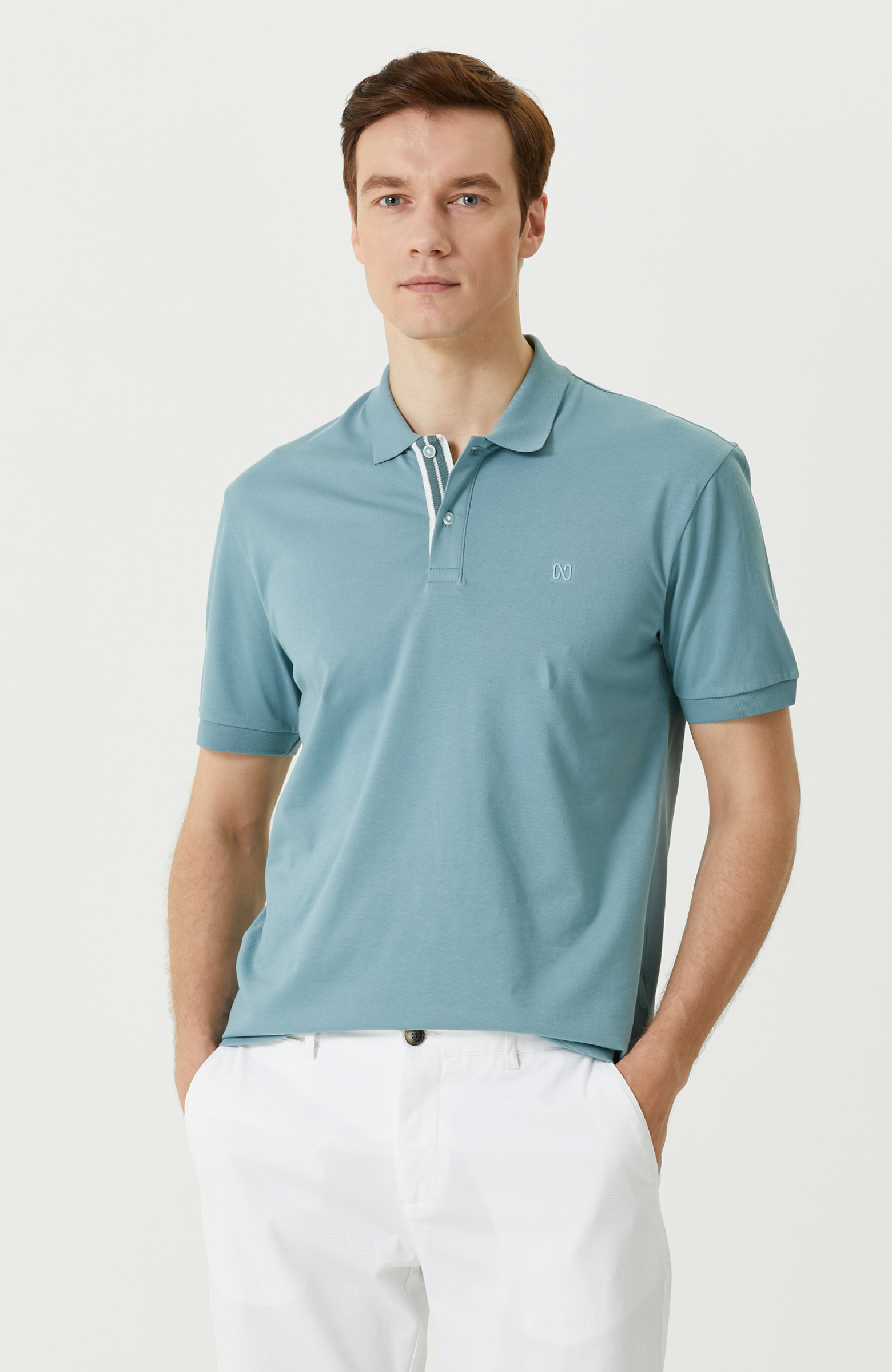 Mint Polo Yaka T-shirt Mint Polo Yaka T-shirt
