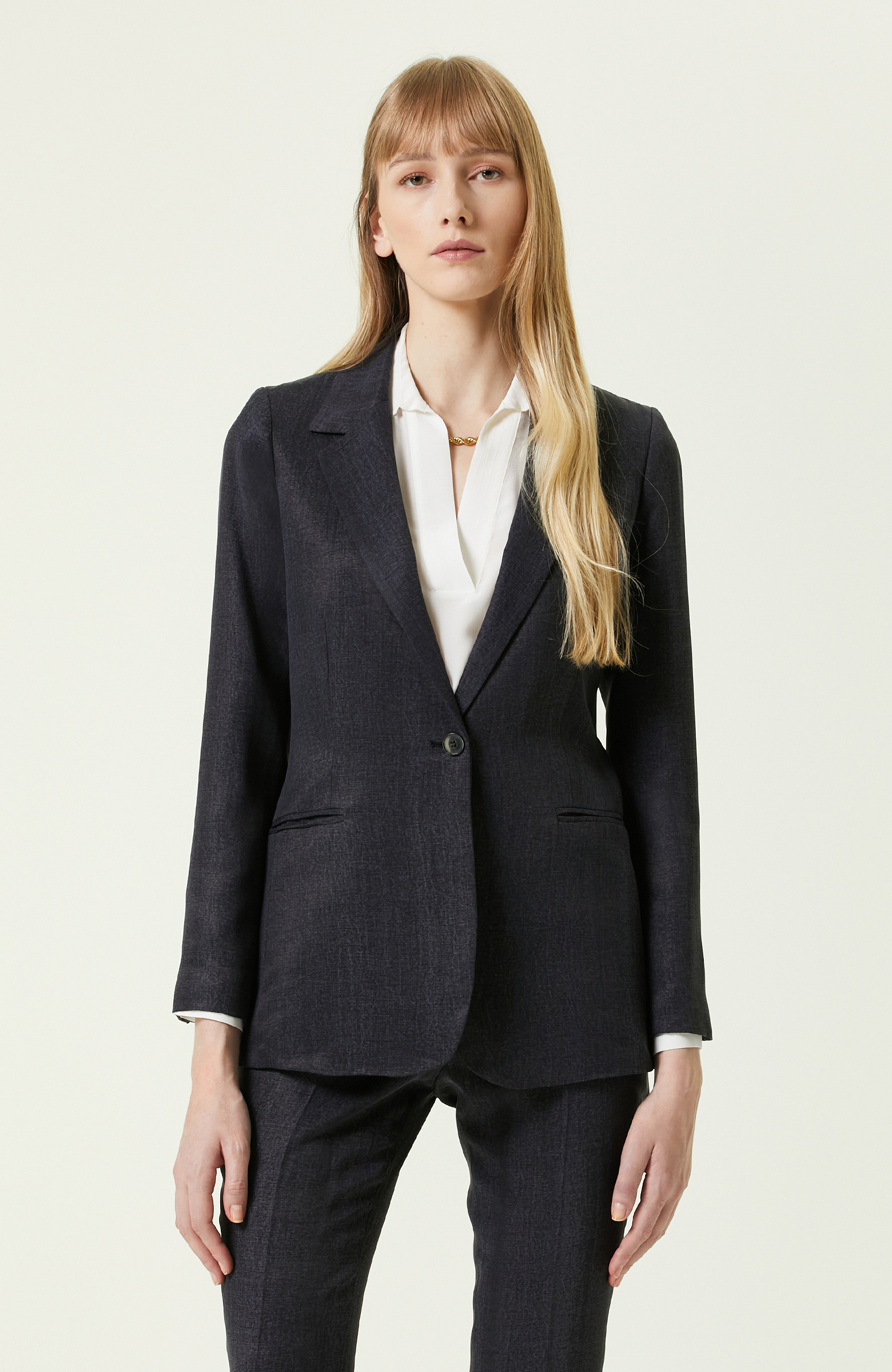 Regular Fit Lacivert Ceket