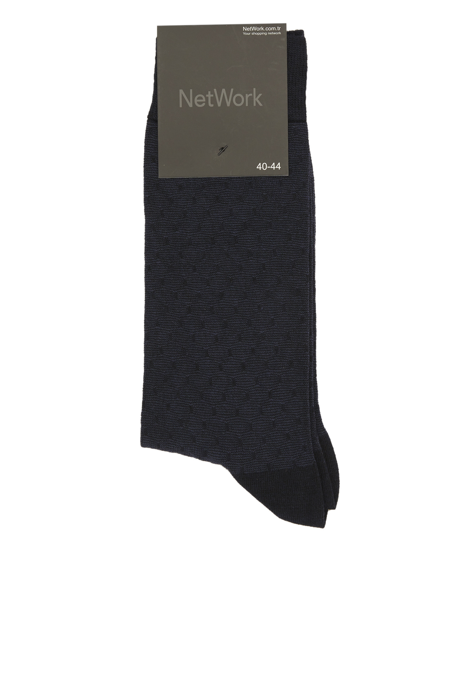 Lacivert Mikro Desenli Erkek Bambu Çorap Lacivert Mikro Desenli Erkek Bambu Çorap