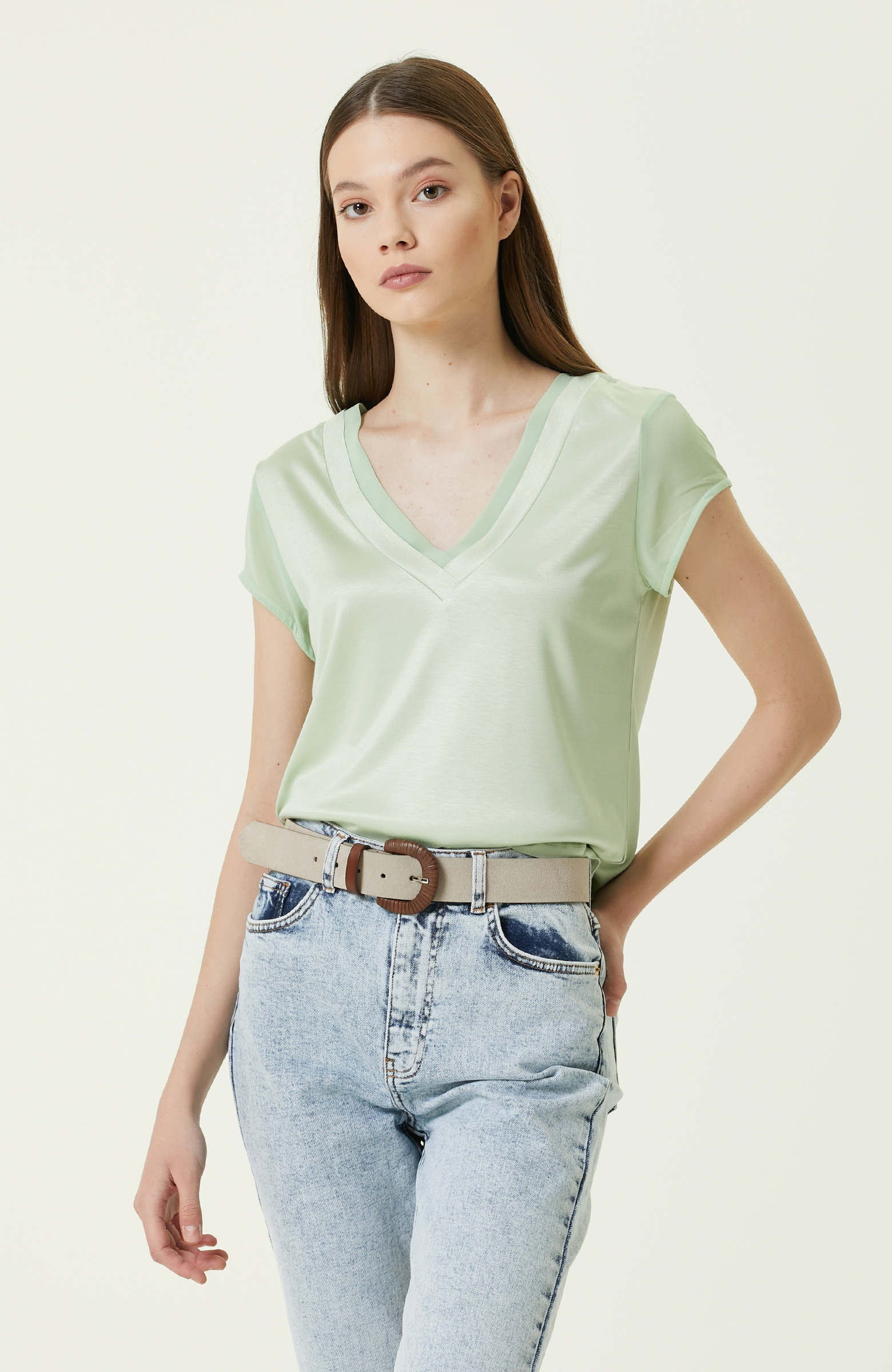Slim Fit Mint T-shirt
