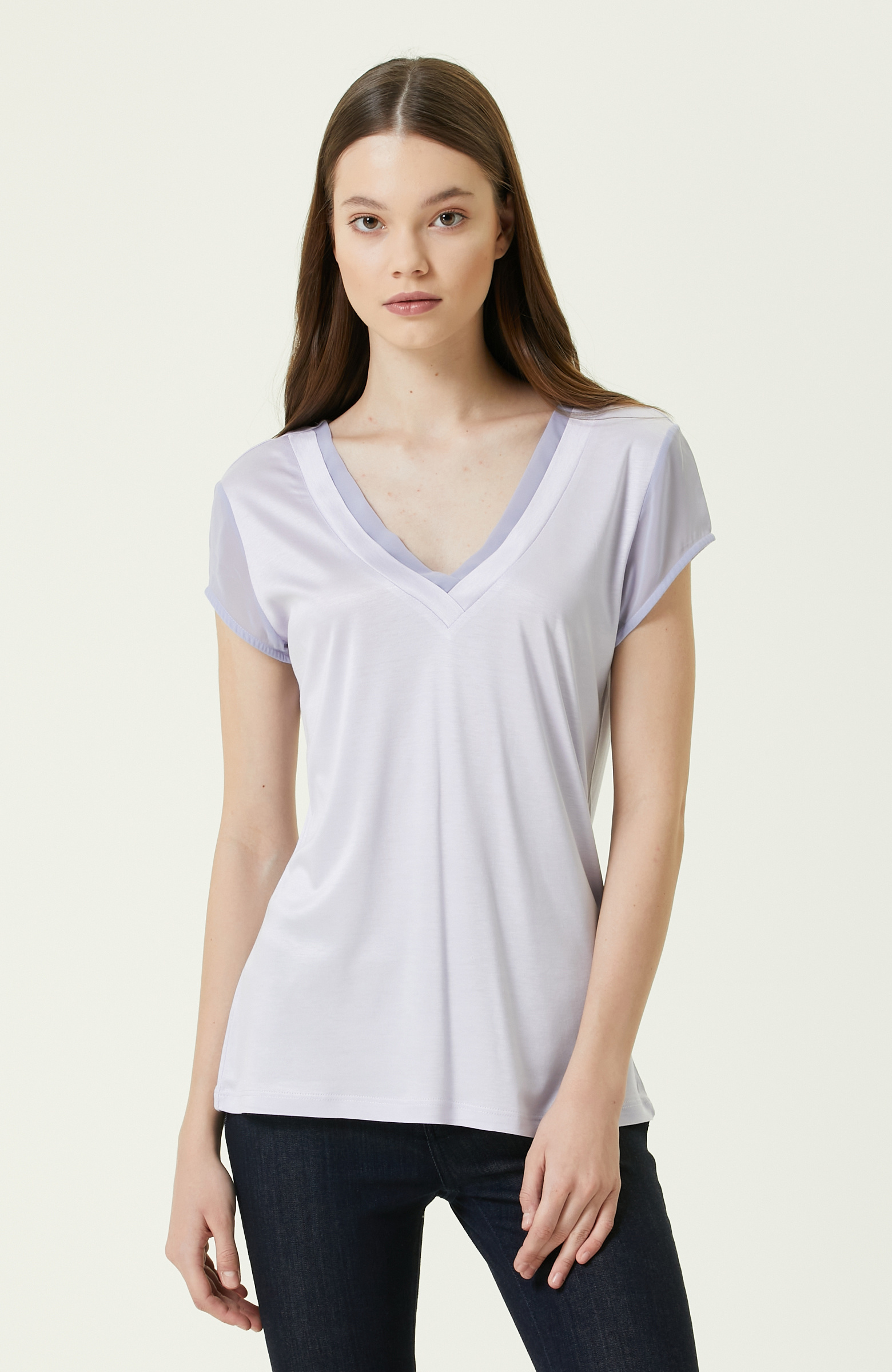 Slim Fit Lila T-shirt Slim Fit Lila T-shirt