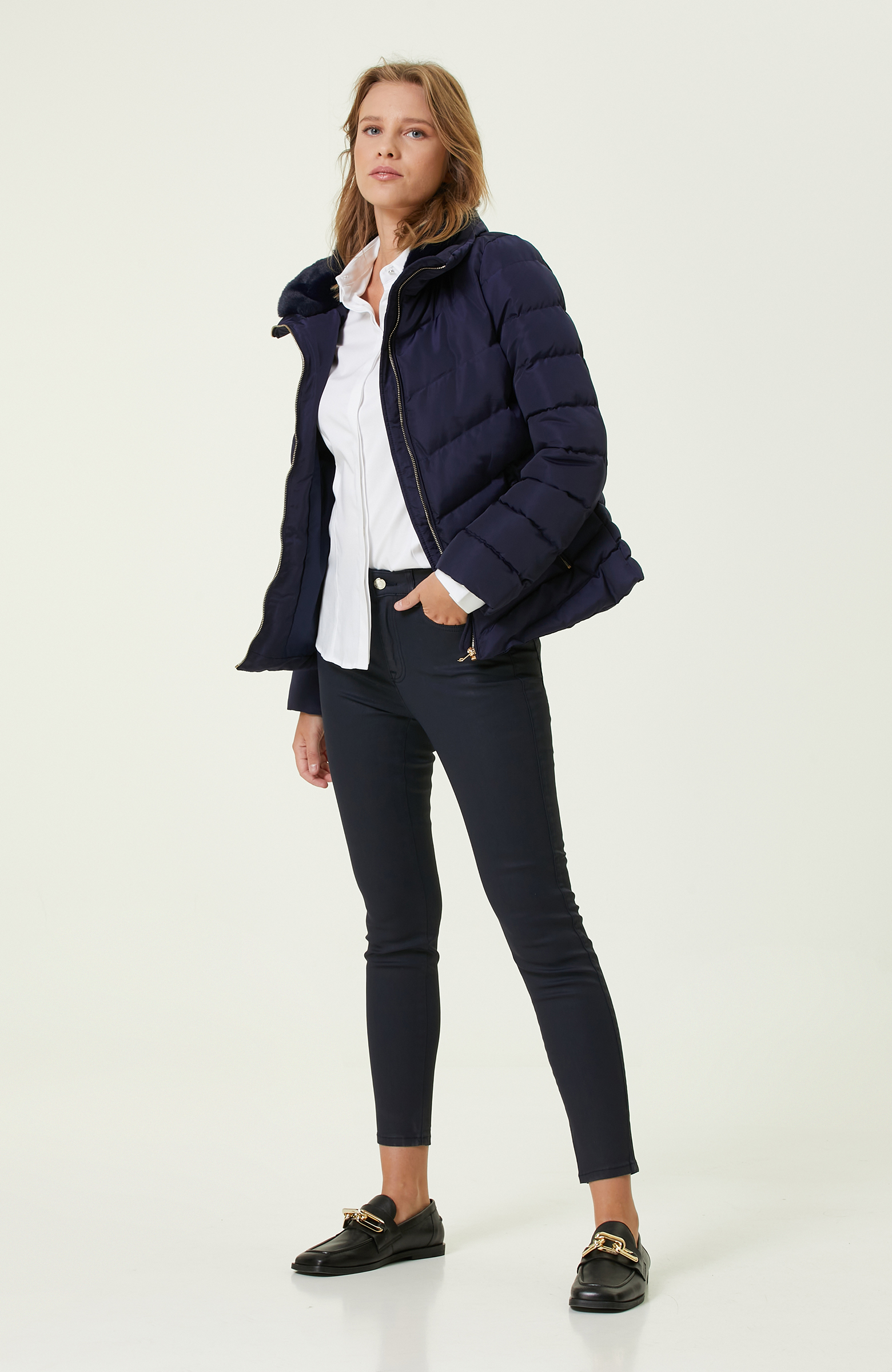 Slim Fit Lacivert Skinny Denim Pantolon Slim Fit Lacivert Skinny Denim Pantolon