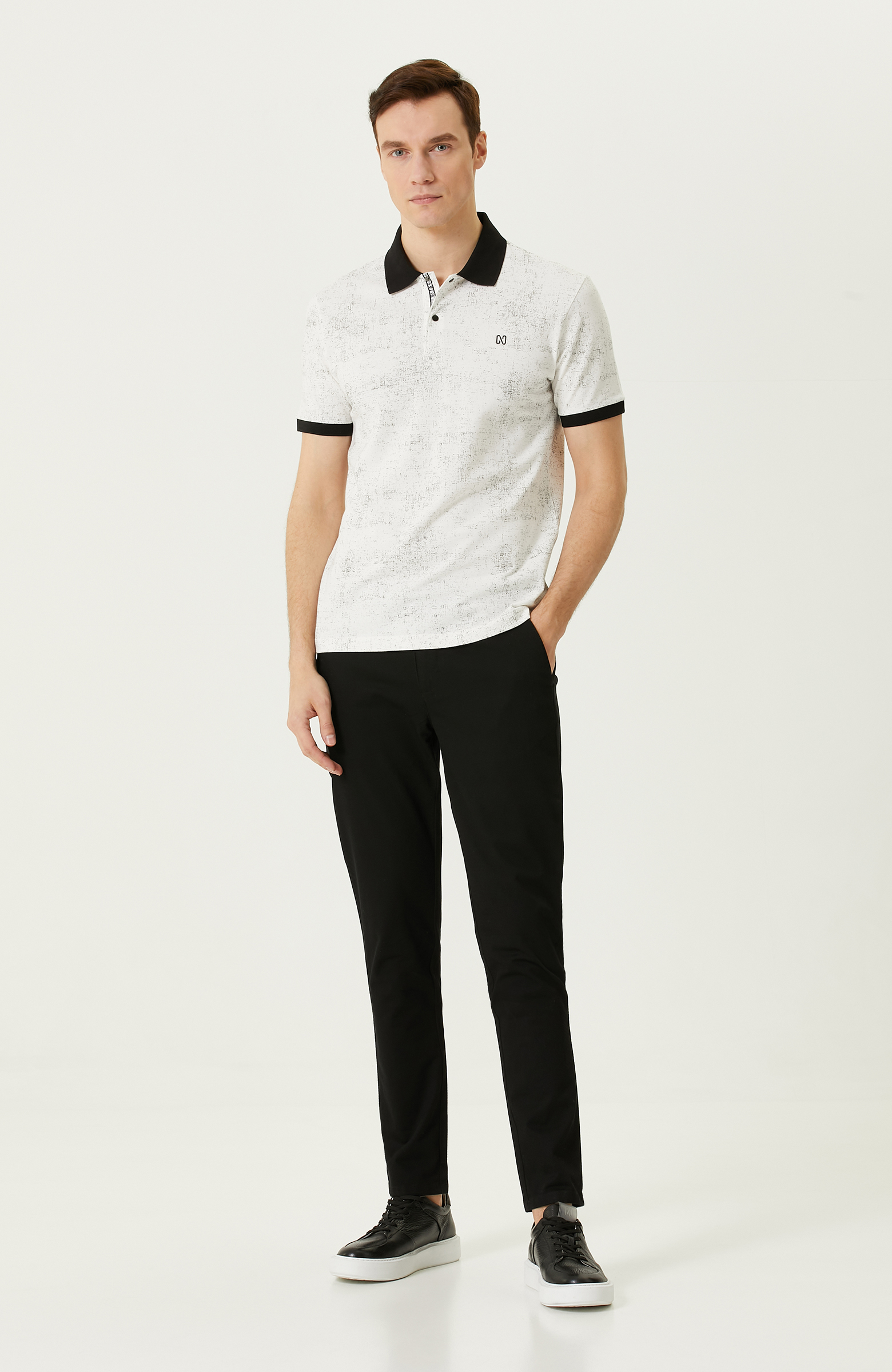 Slim Fit Siyah Kanvas Pantolon Slim Fit Siyah Kanvas Pantolon