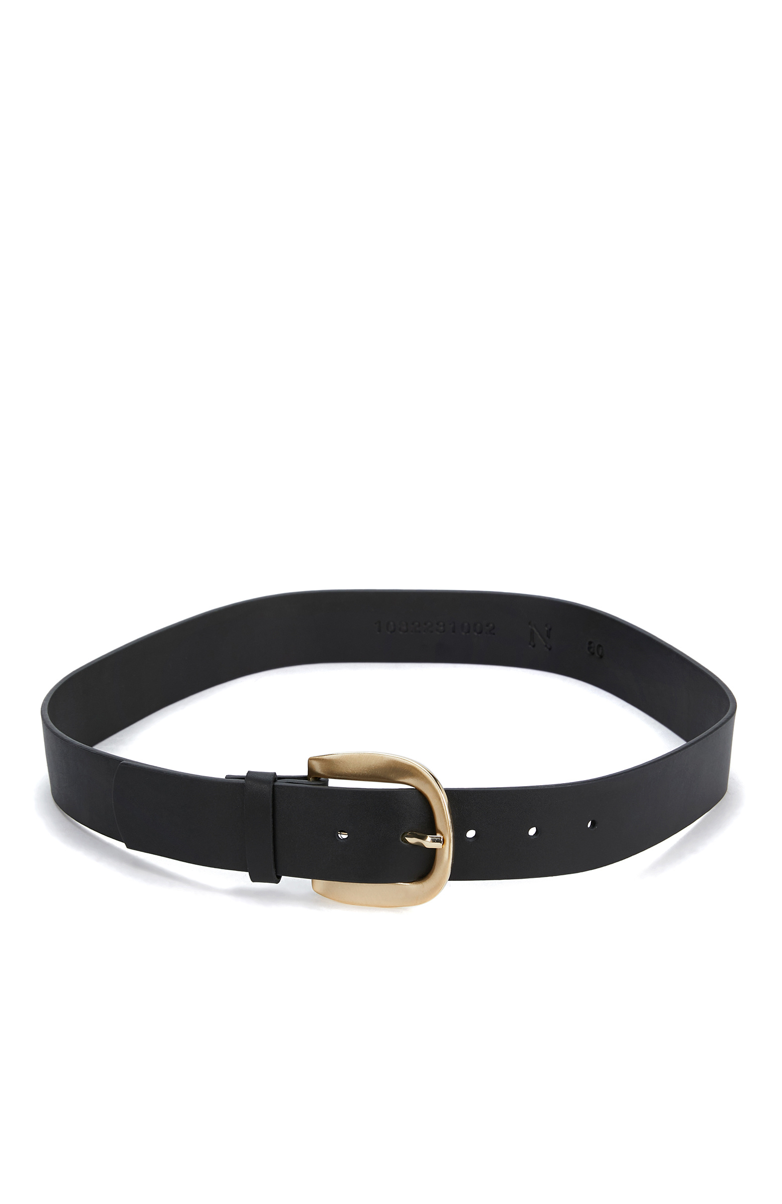 Siyah Metal Tokalı Kemer