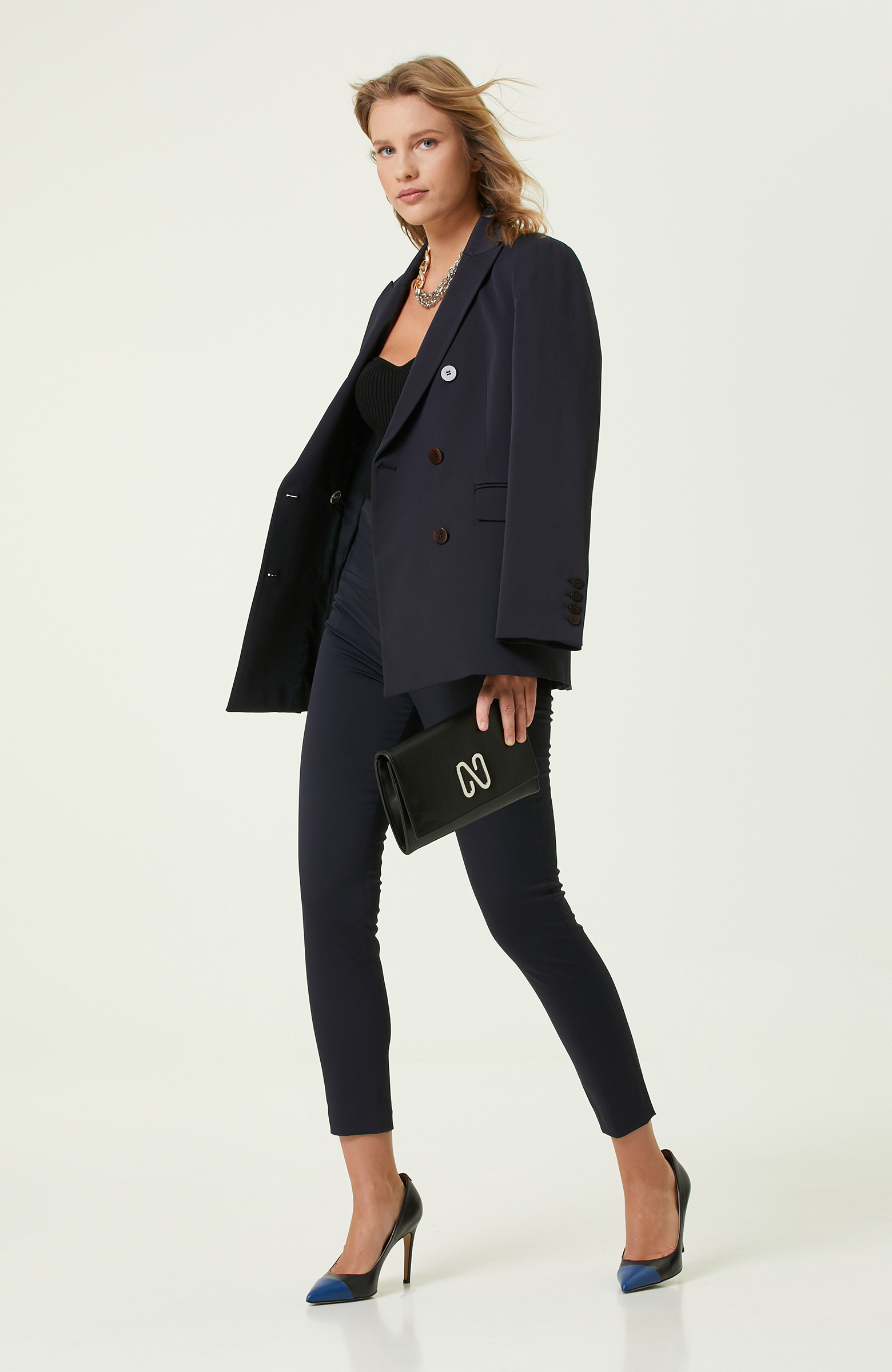 Regular Fit Lacivert Pantolon