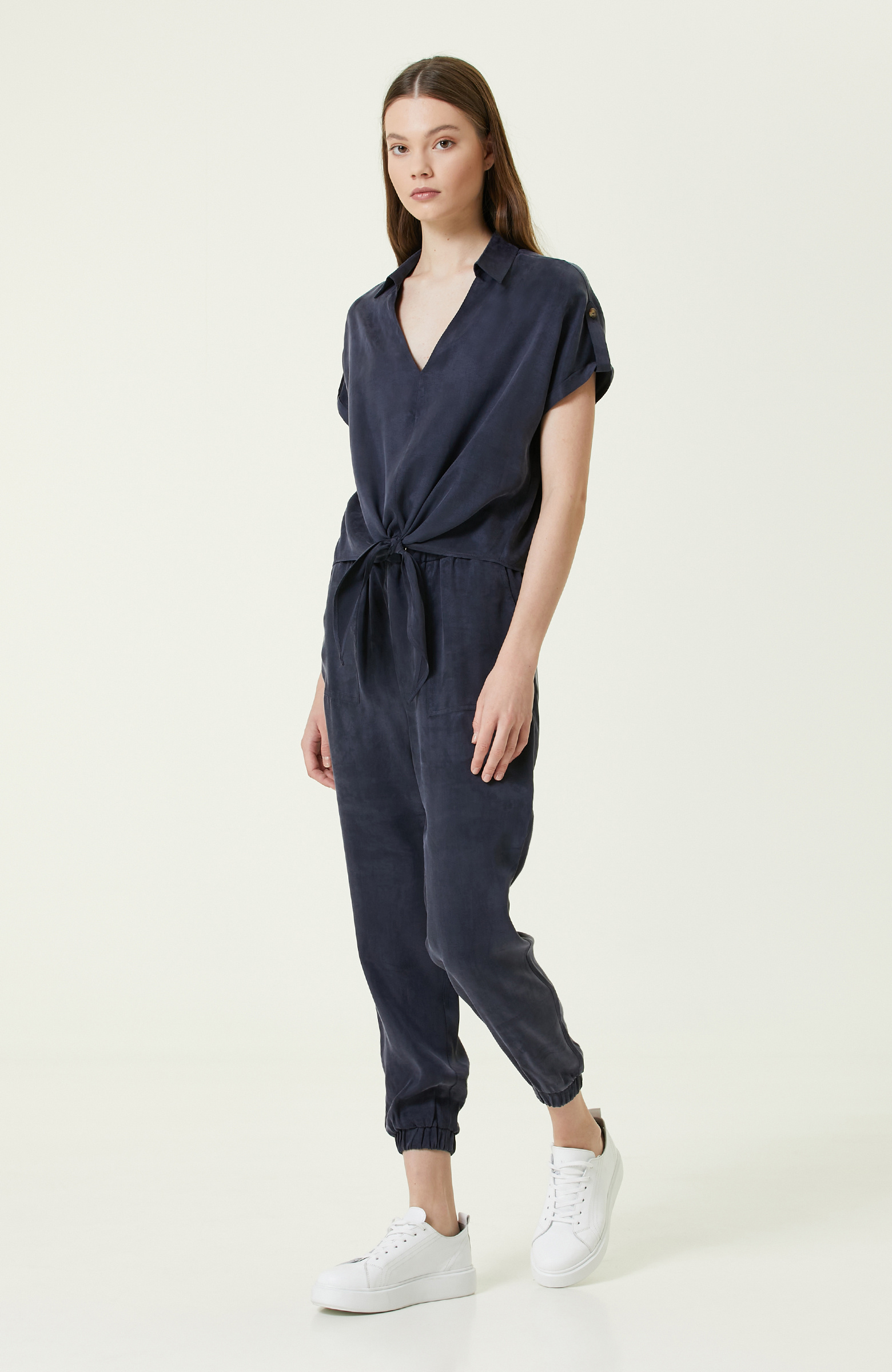 Regular Fit Lacivert Pantolon