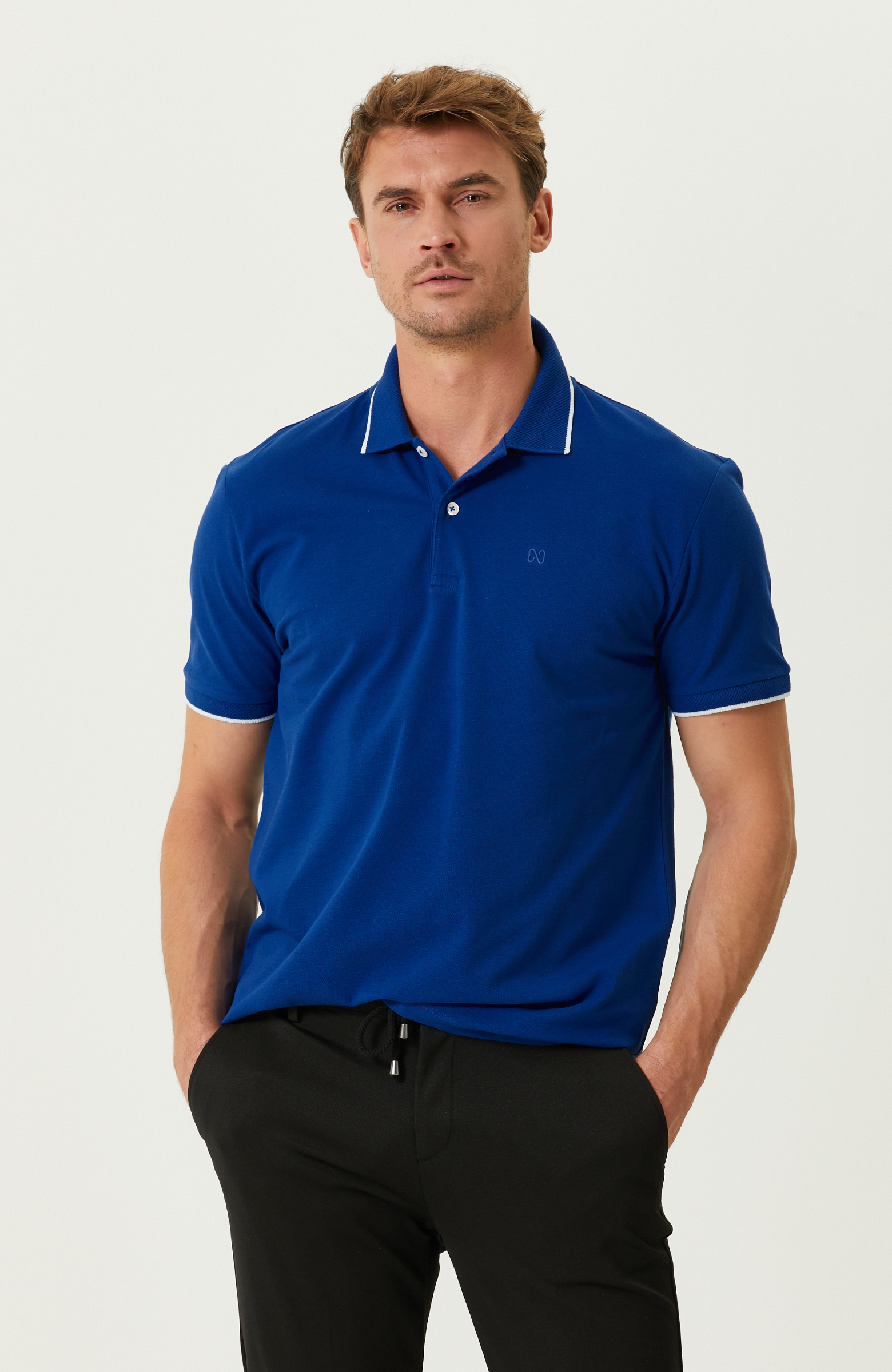 Saks Polo Yaka T-shirt Saks Polo Yaka T-shirt