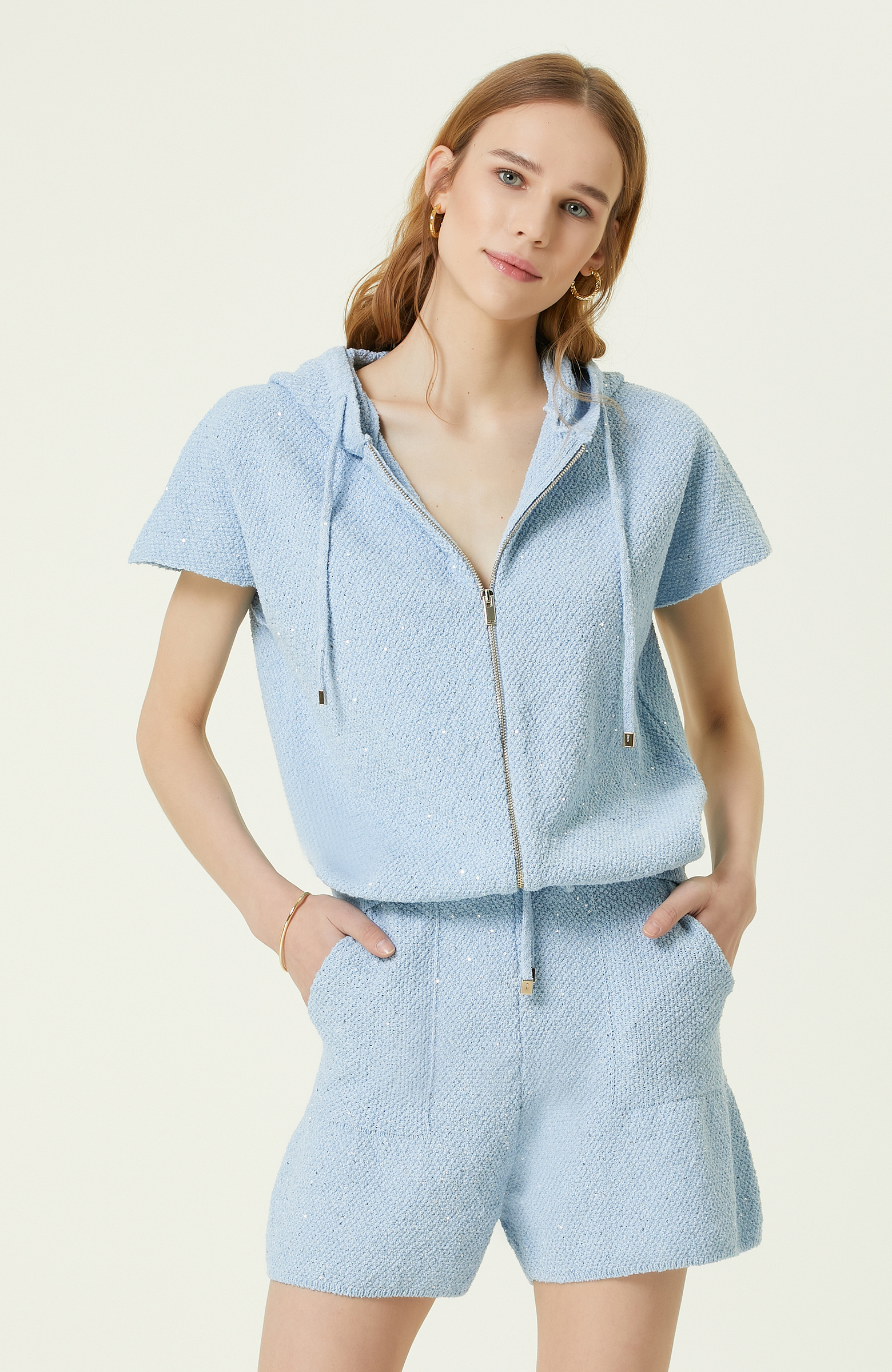 Basic Fit Mavi Hırka Basic Fit Mavi Hırka