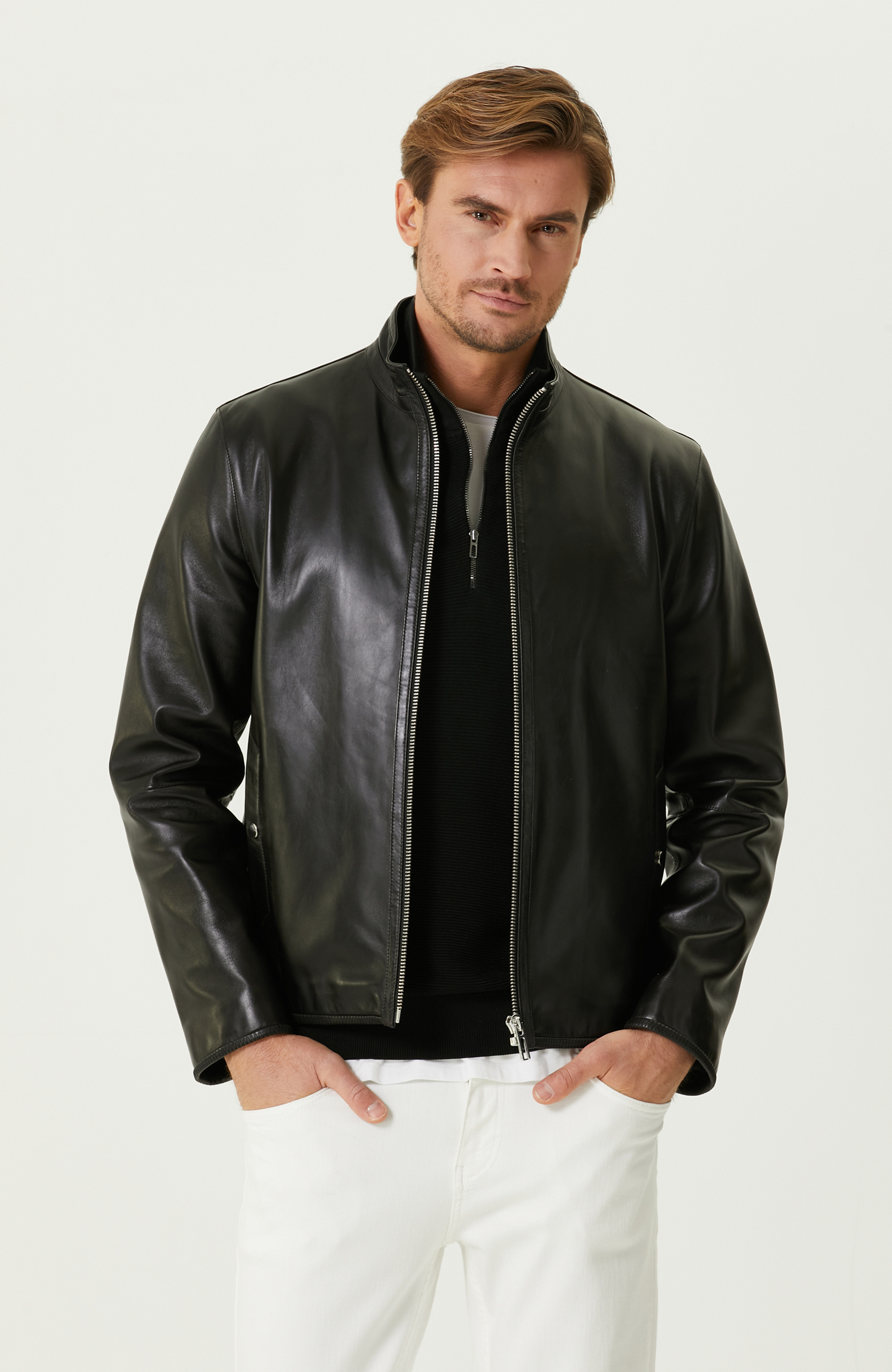 Siyah Deri Mont Siyah Deri Mont