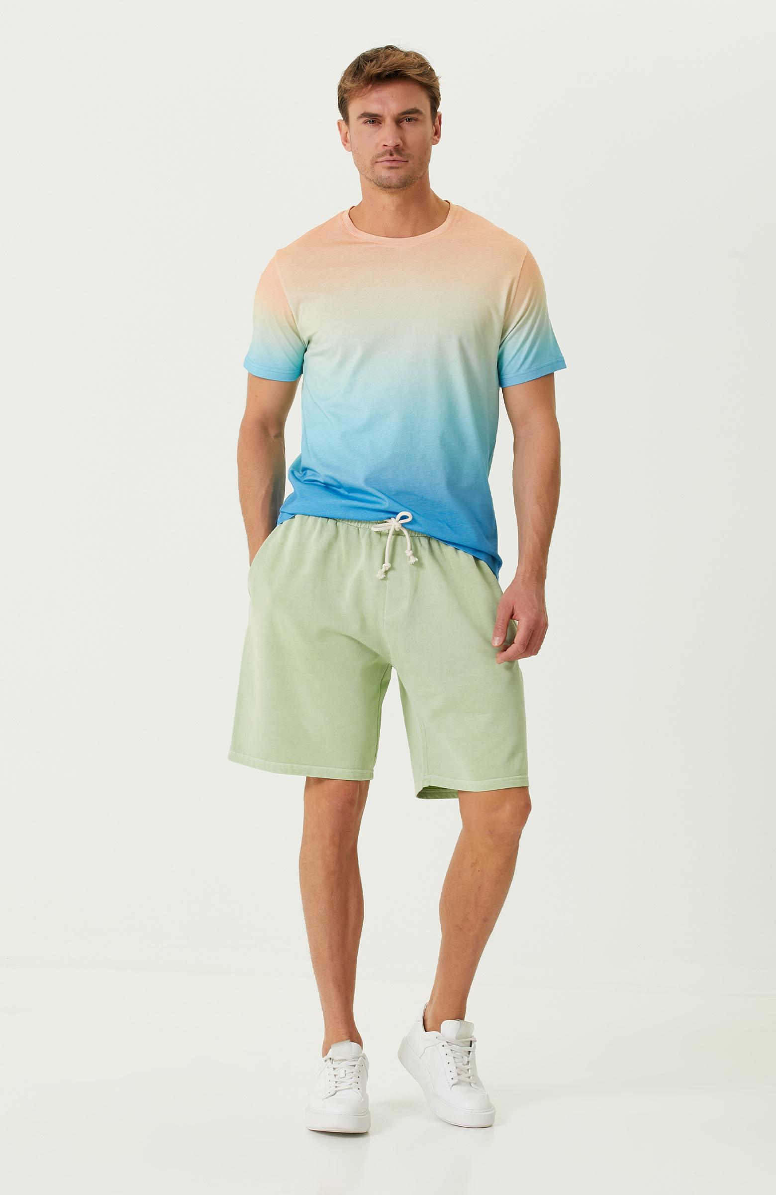 Yeşil Organik Pamuk Şort