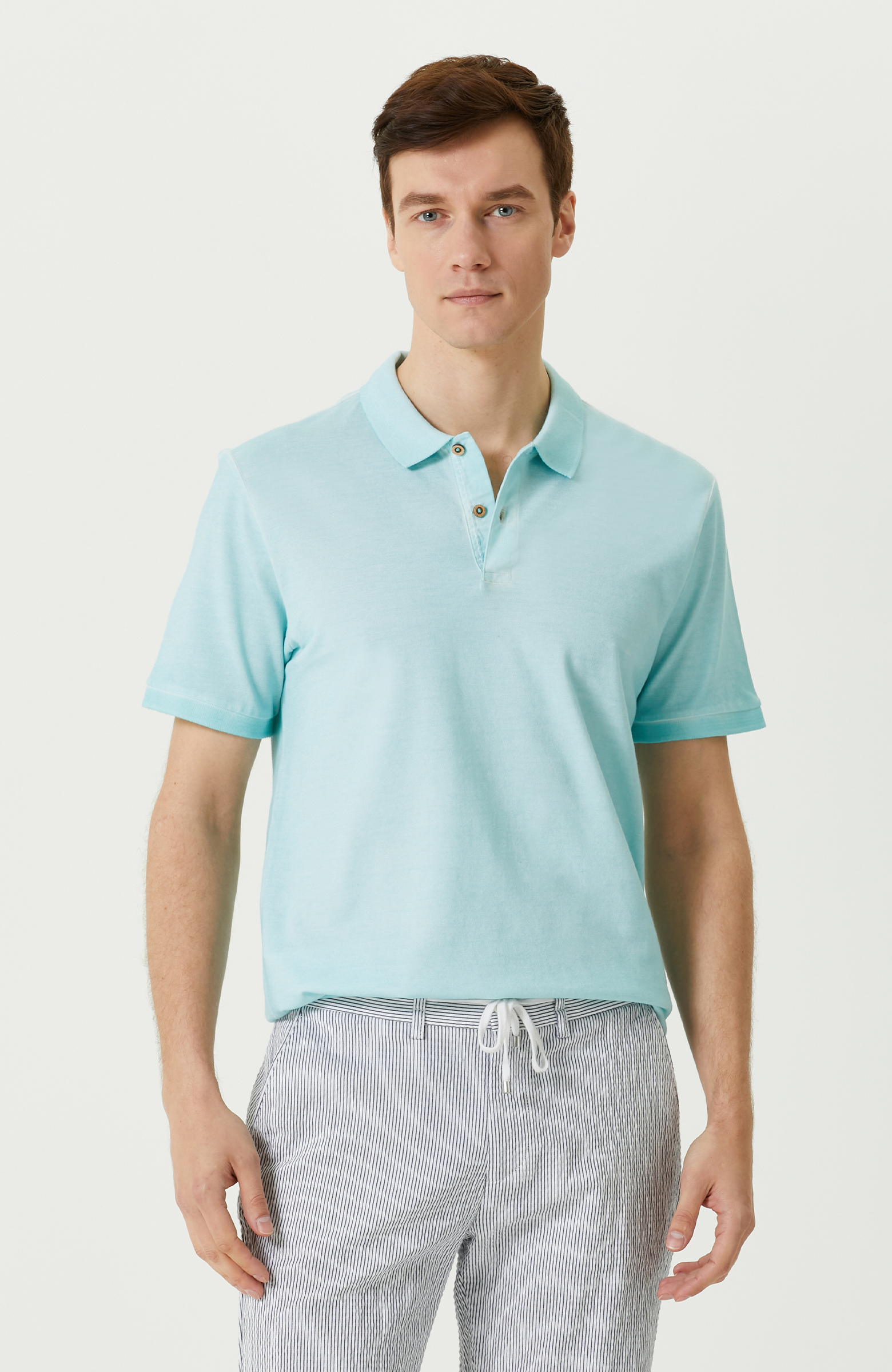 Mint Polo Yaka T-shirt Mint Polo Yaka T-shirt