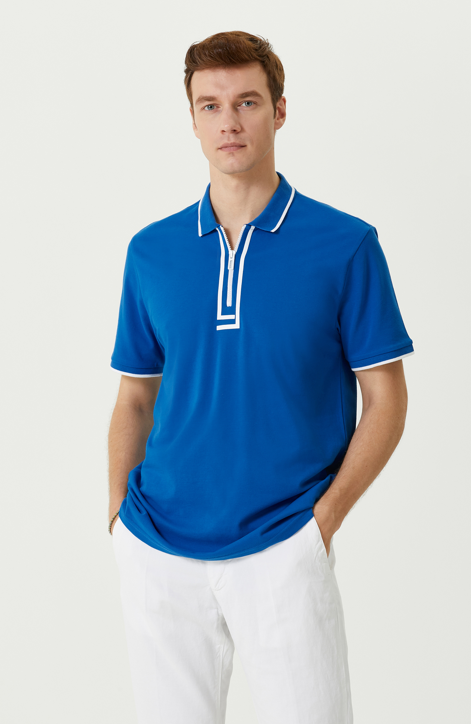 Saks Polo Yaka T-shirt Saks Polo Yaka T-shirt