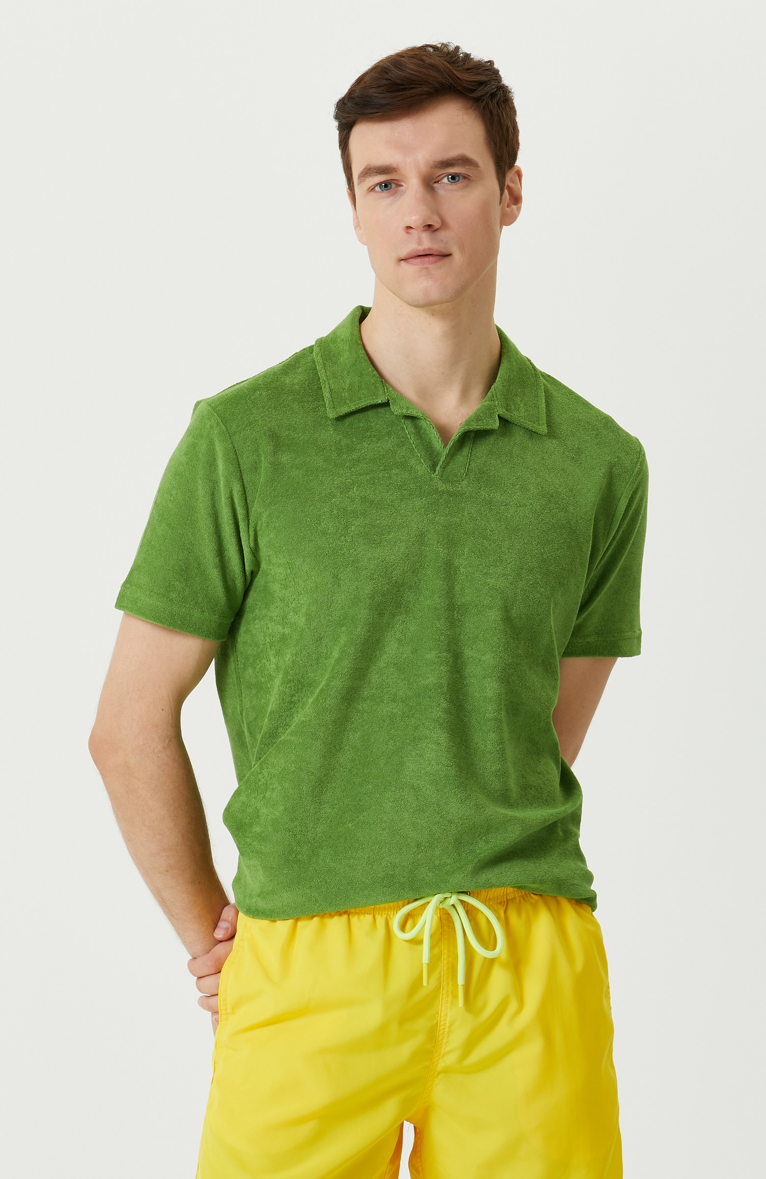 Comfort Fıstık Yeşili T-shirt