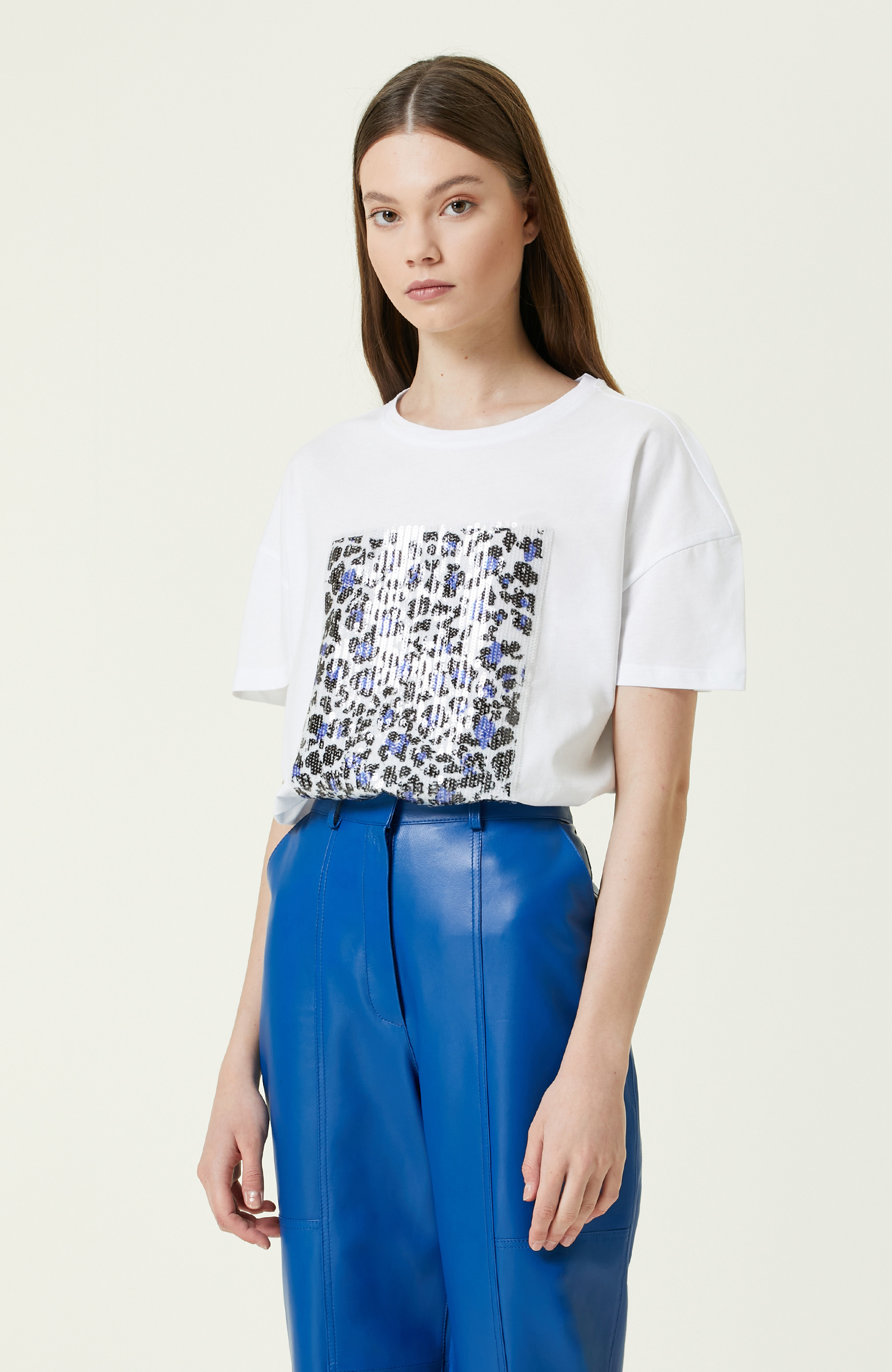 Basic Fit Beyaz T-shirt