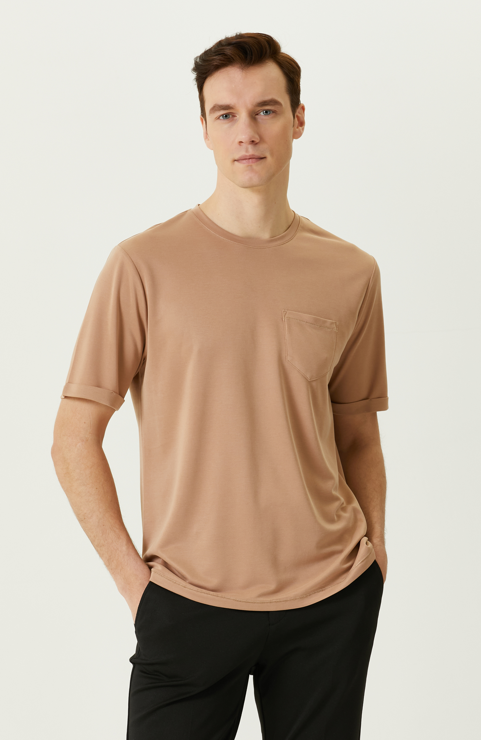 Slim Fit Camel T-shirt Slim Fit Camel T-shirt