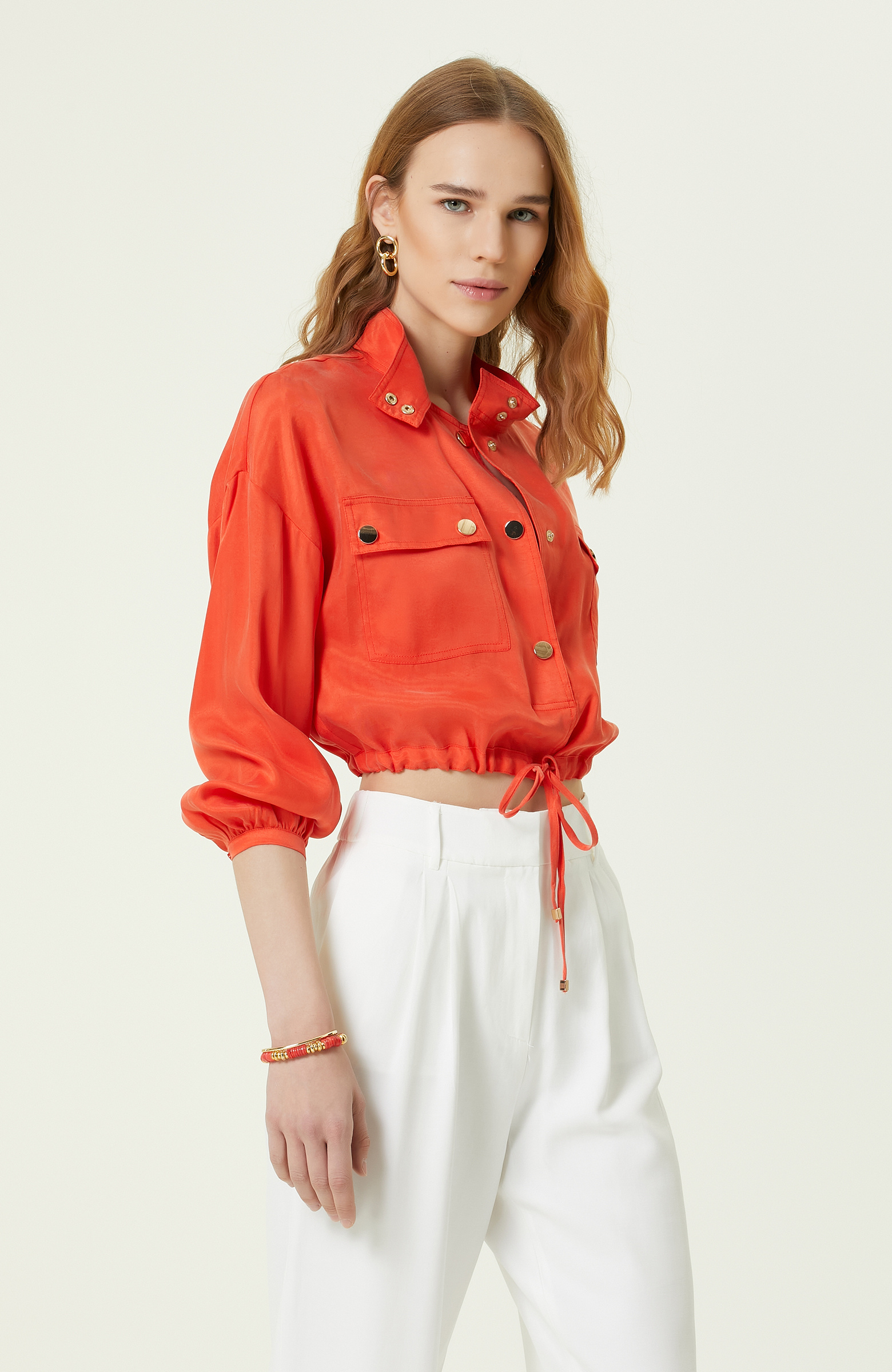 Turuncu Bluz Turuncu Bluz