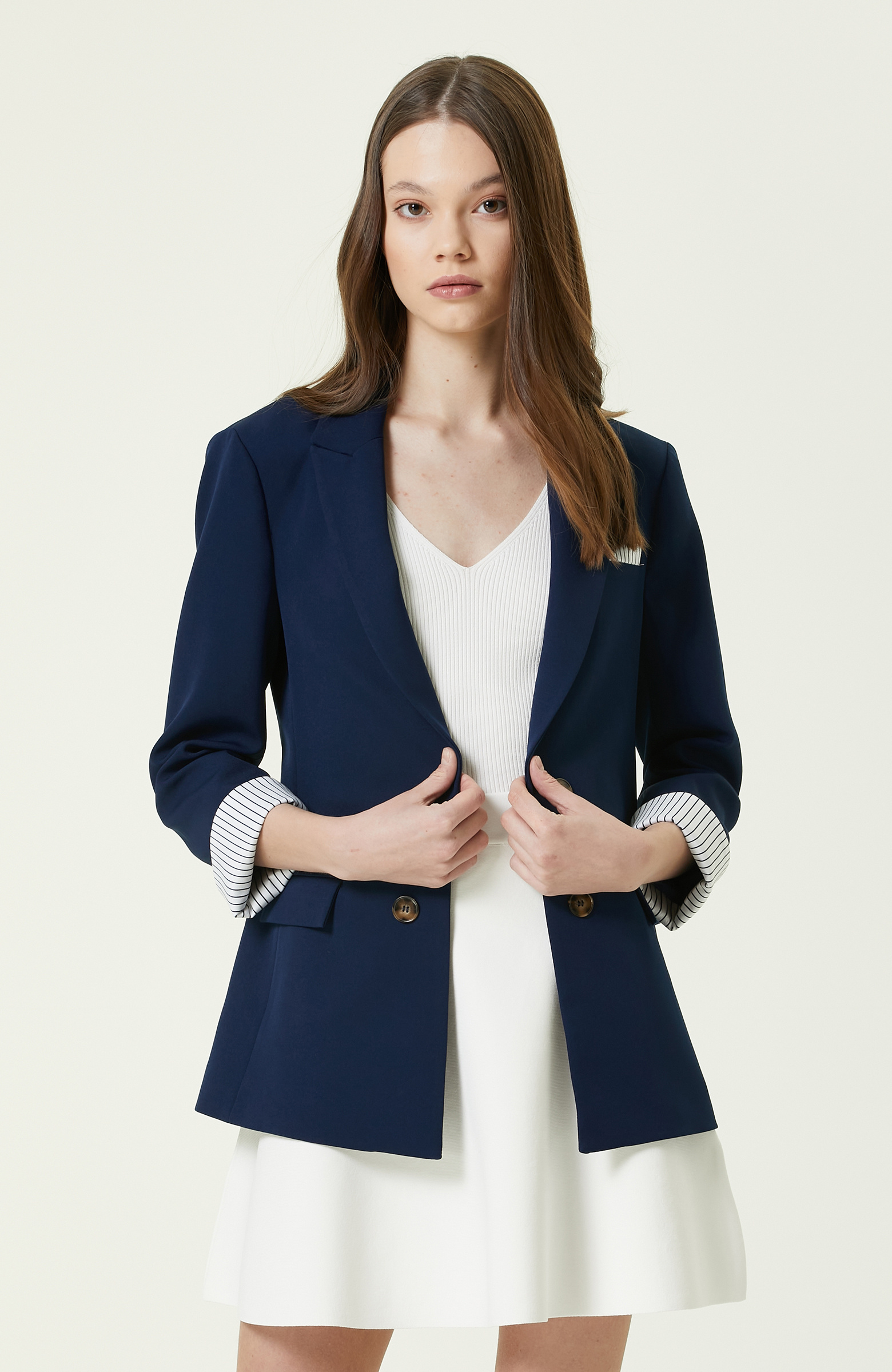 Regular Fit Lacivert Ceket