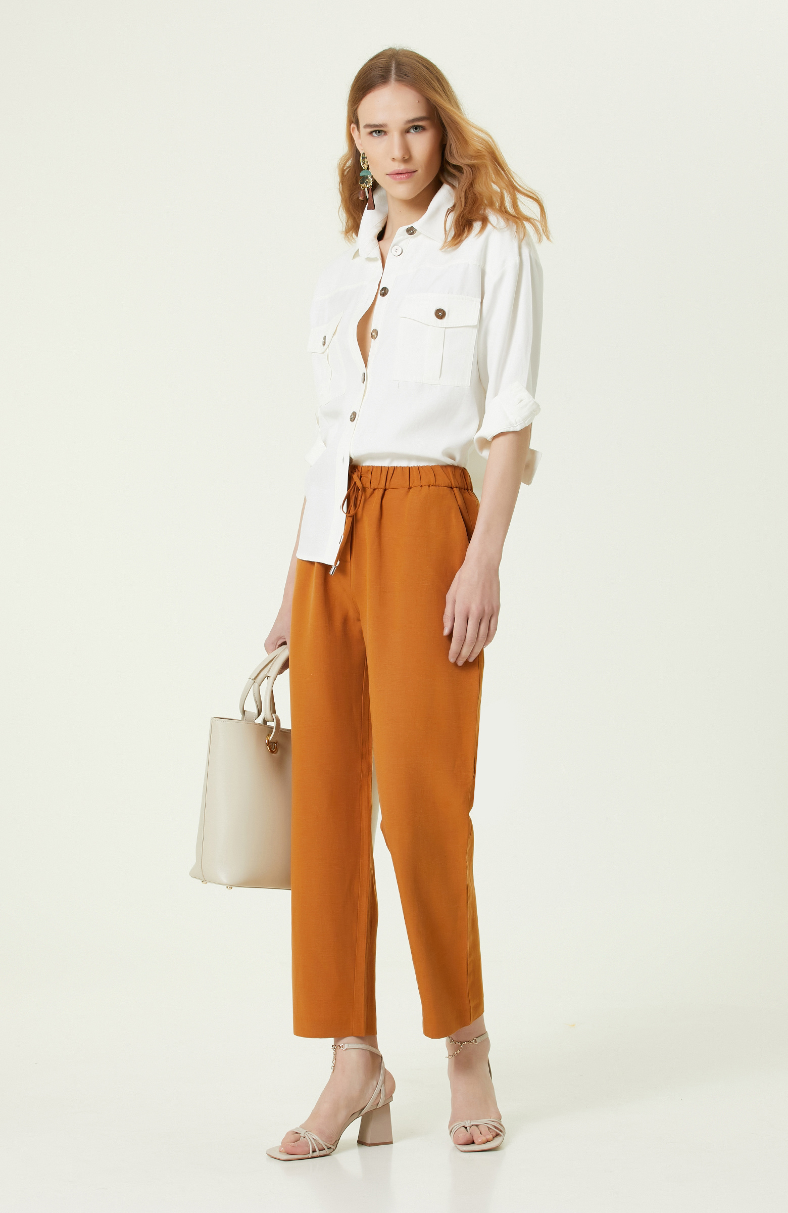 Regular Fit Tarçın Pantolon