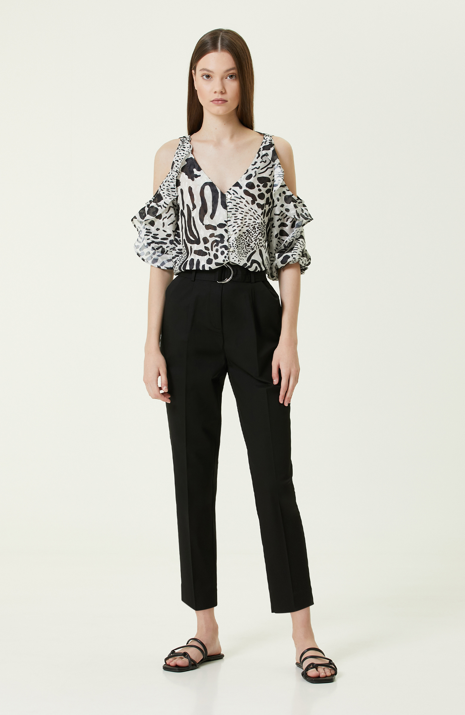 Regular Fit Siyah Pantolon