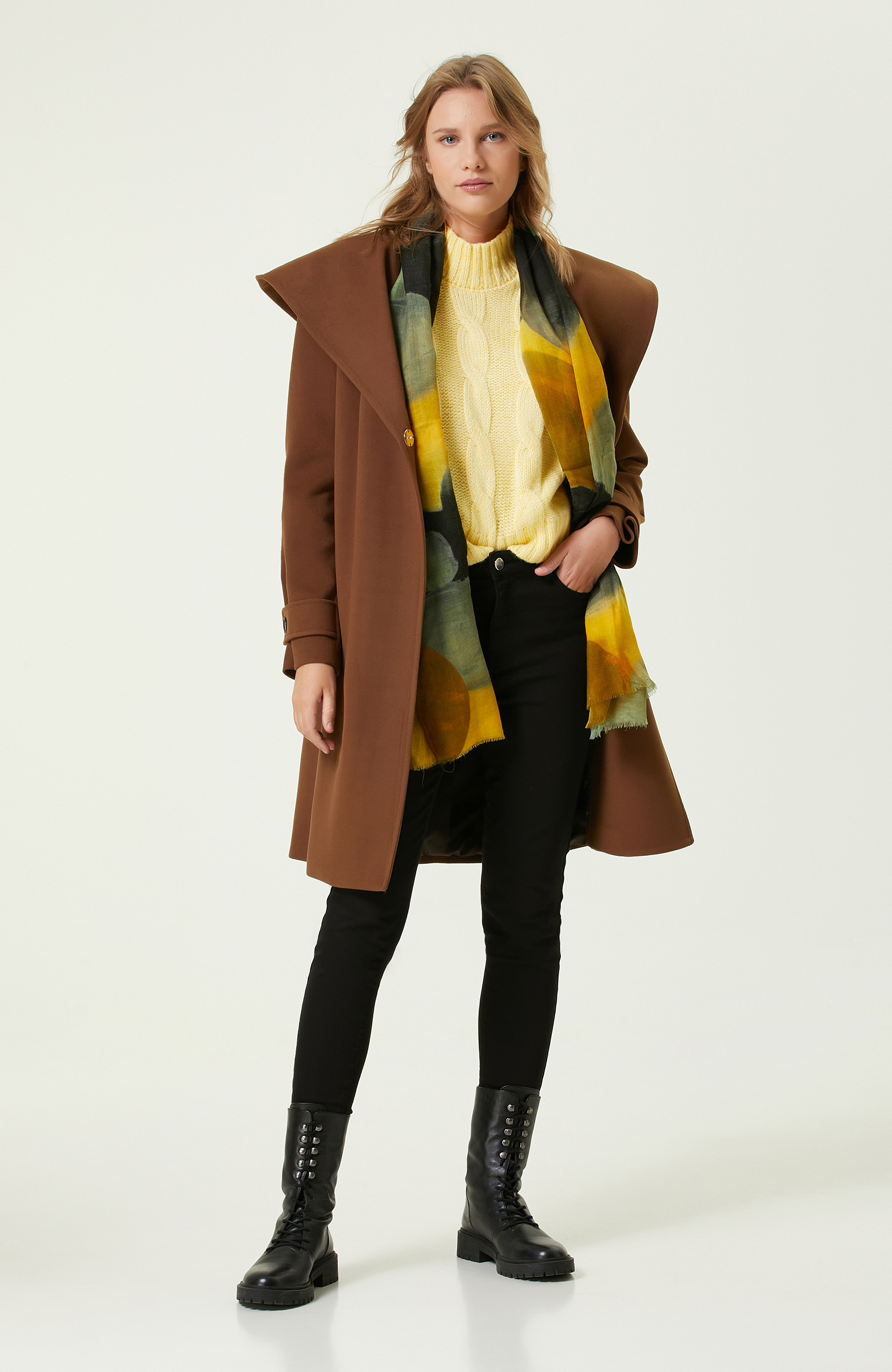 Basic Fit Siyah Casual Pantolon