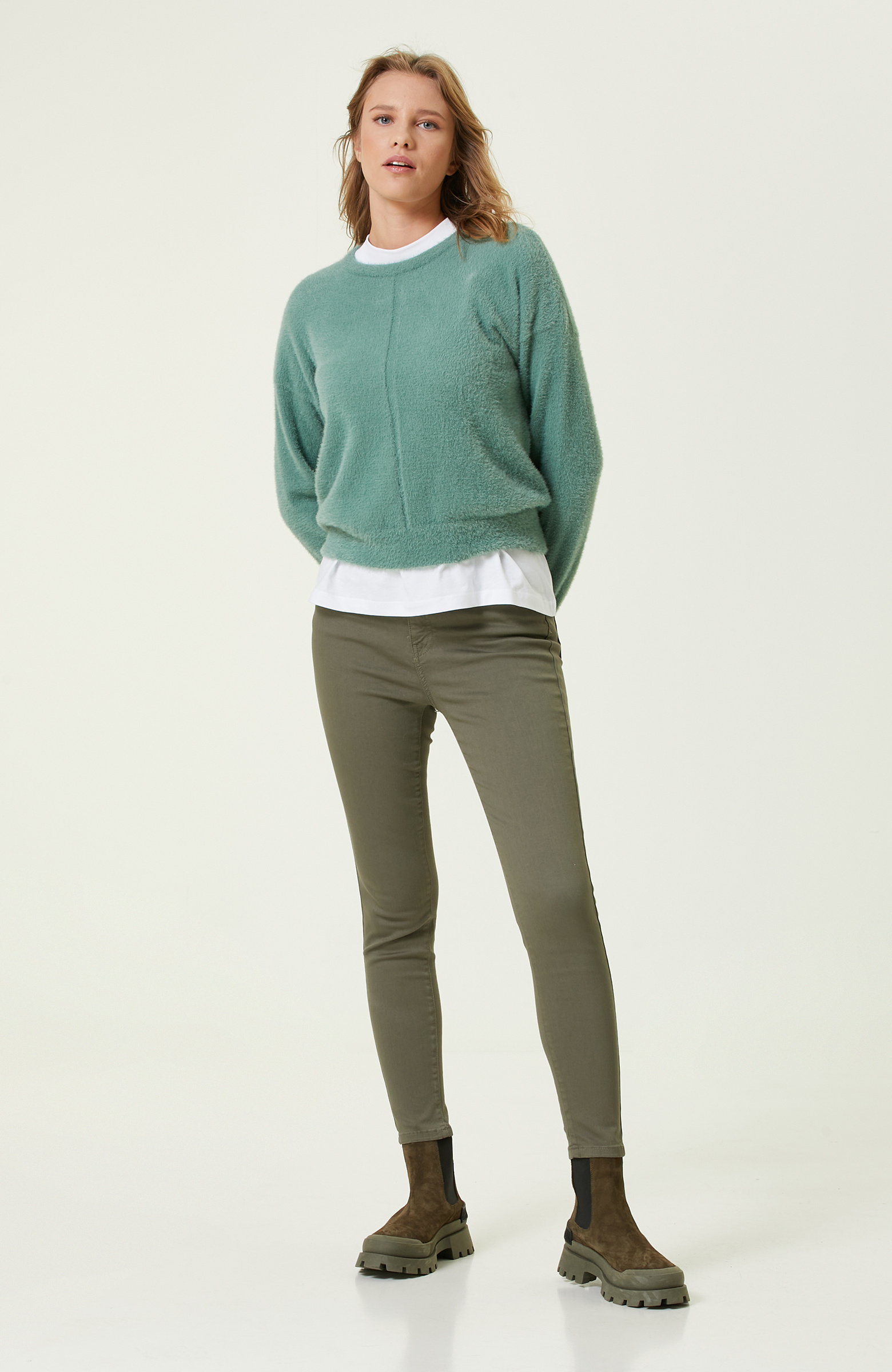 Basic Fit Haki Pantolon Basic Fit Haki Pantolon