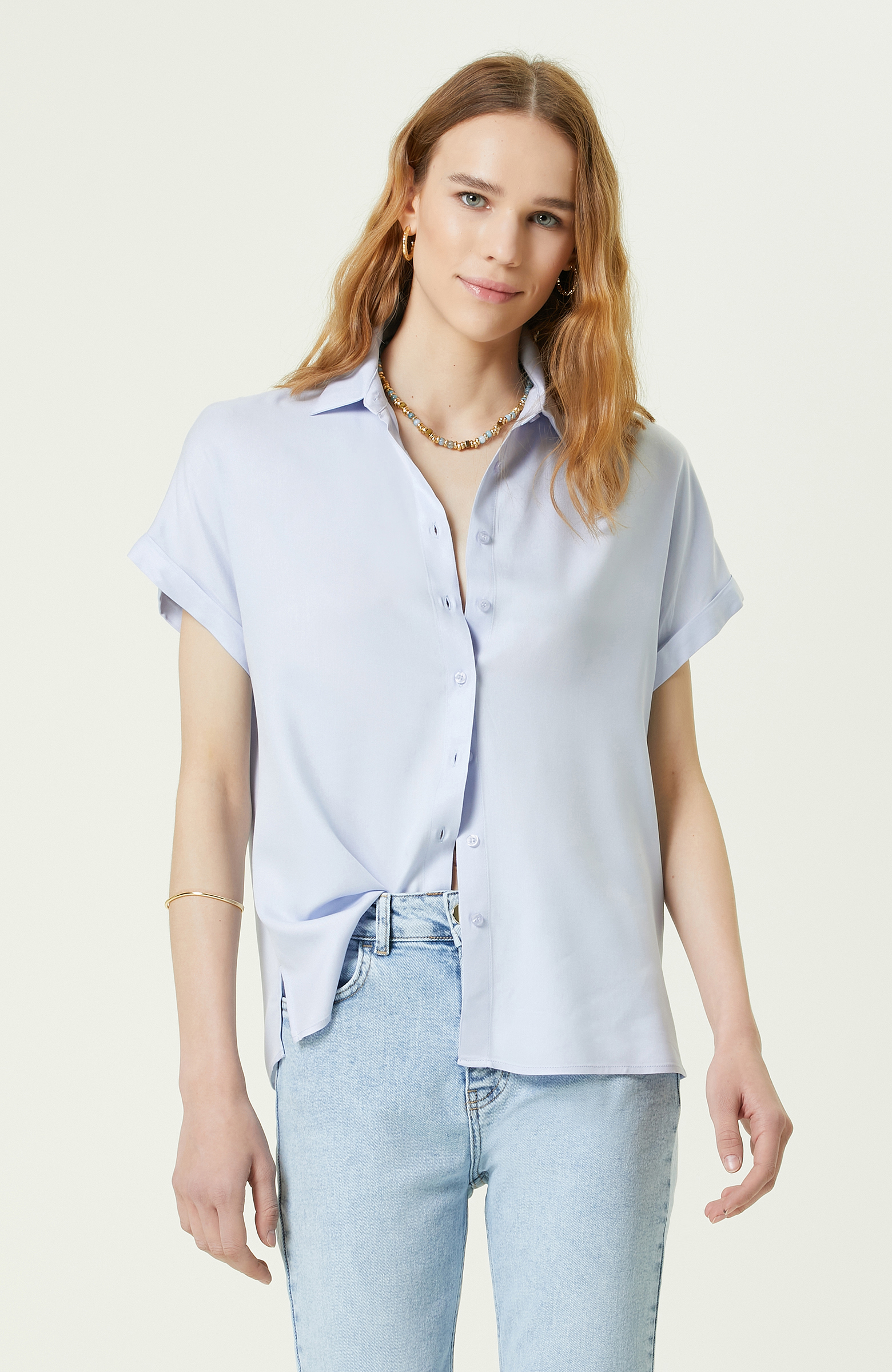 Basic Fit Açık Mavi Gömlek