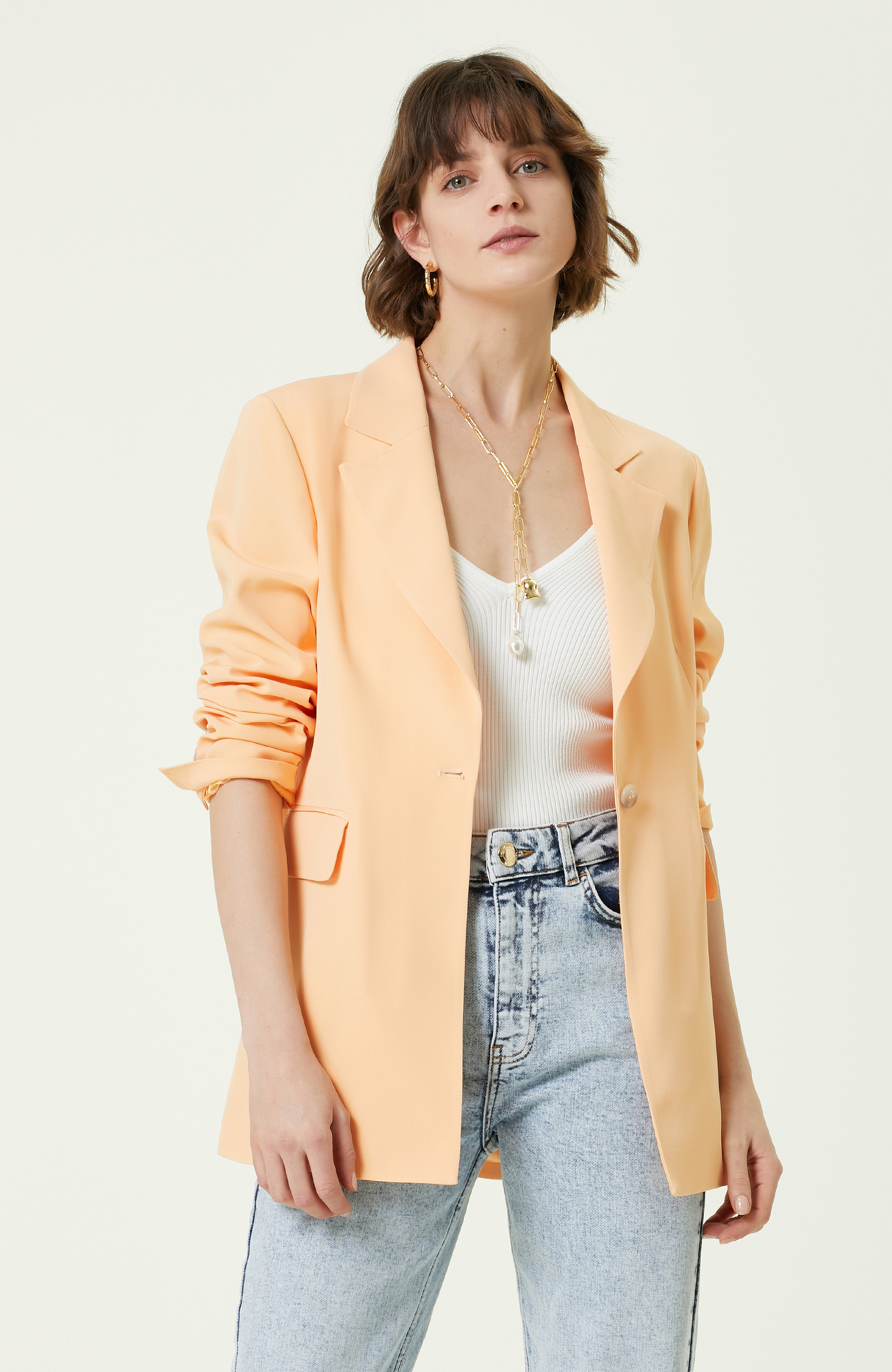 Basic Fit Somon Ceket