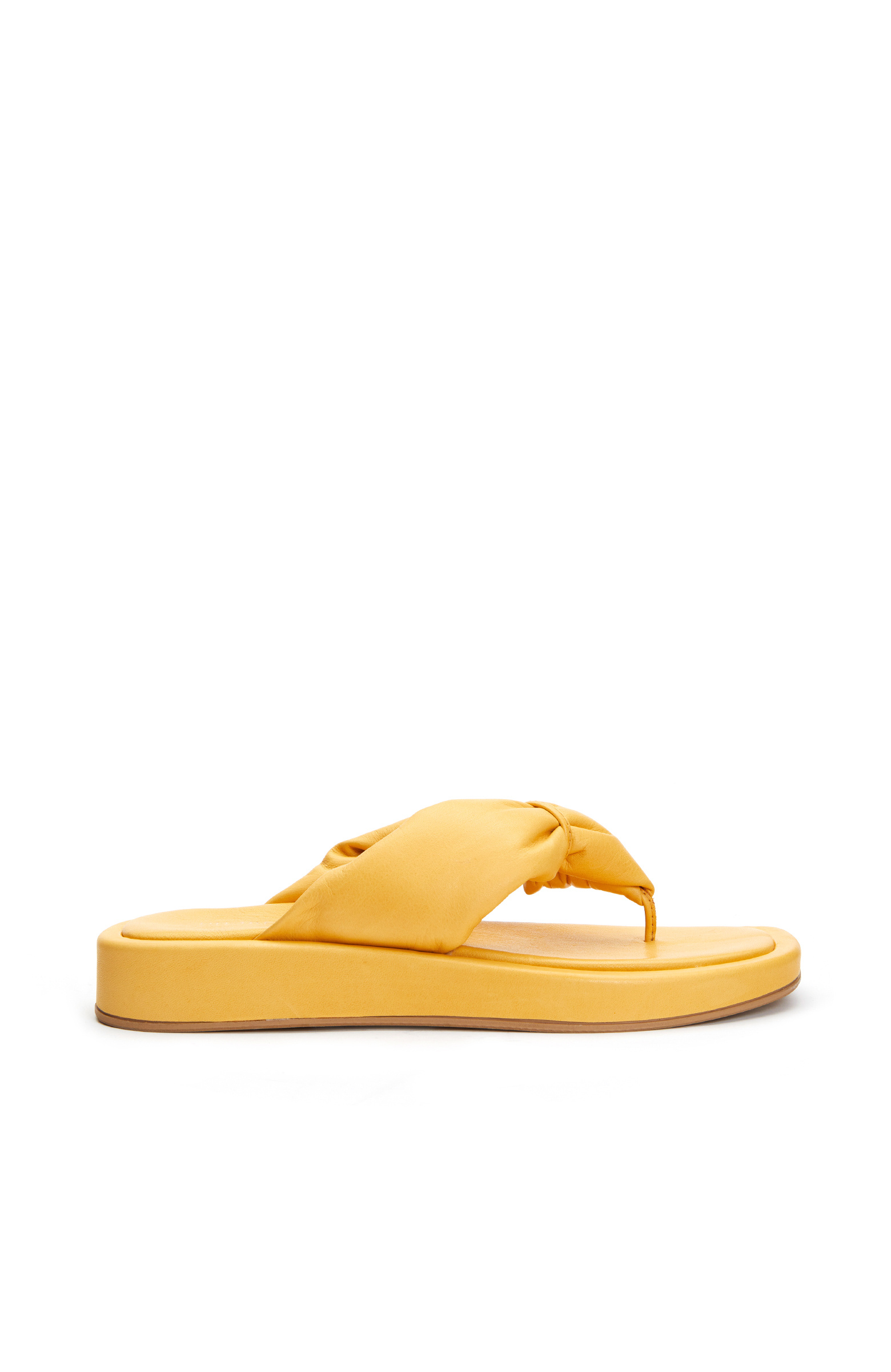 Hardal Kadın Deri Terlik