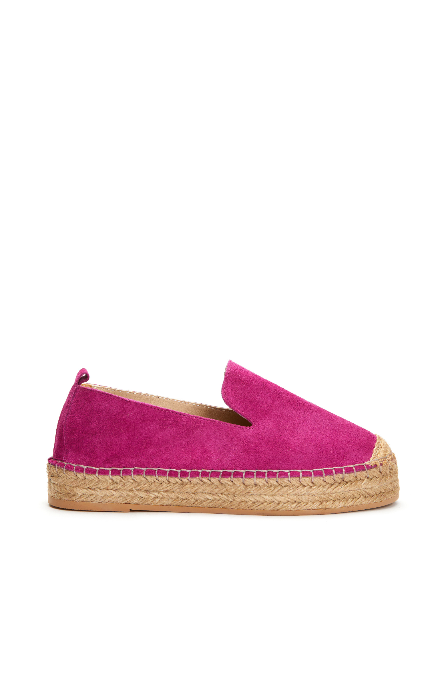 Fuşya Kadın Süet Espadril